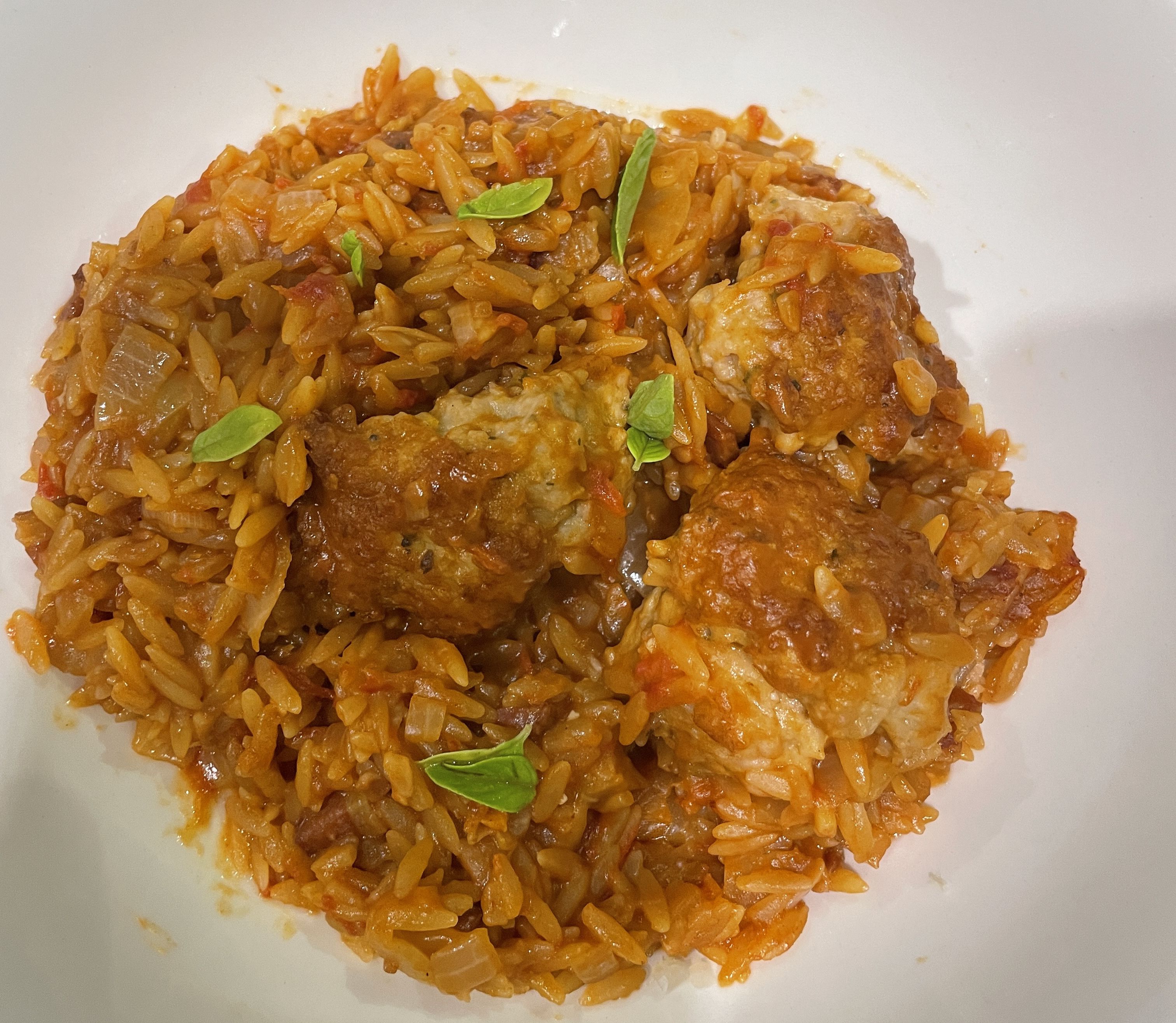 Sausage Meatball Risoni | bunch