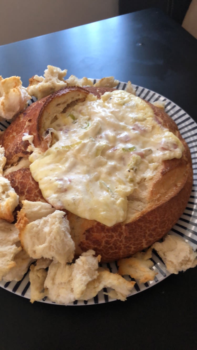 Bacon and Cheese Cob Loaf | bunch