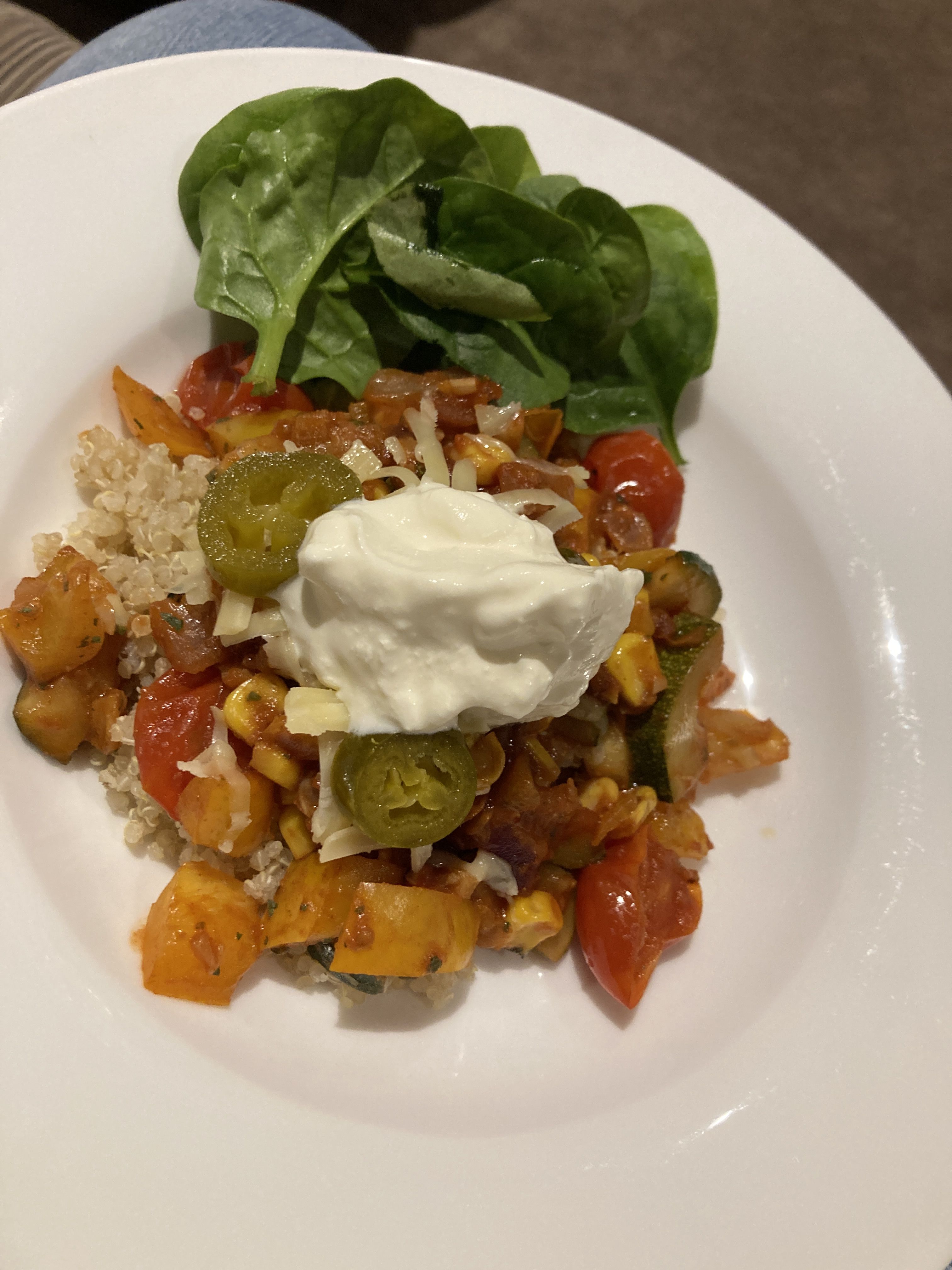 Mexican Style Vegetables with Quinoa | bunch