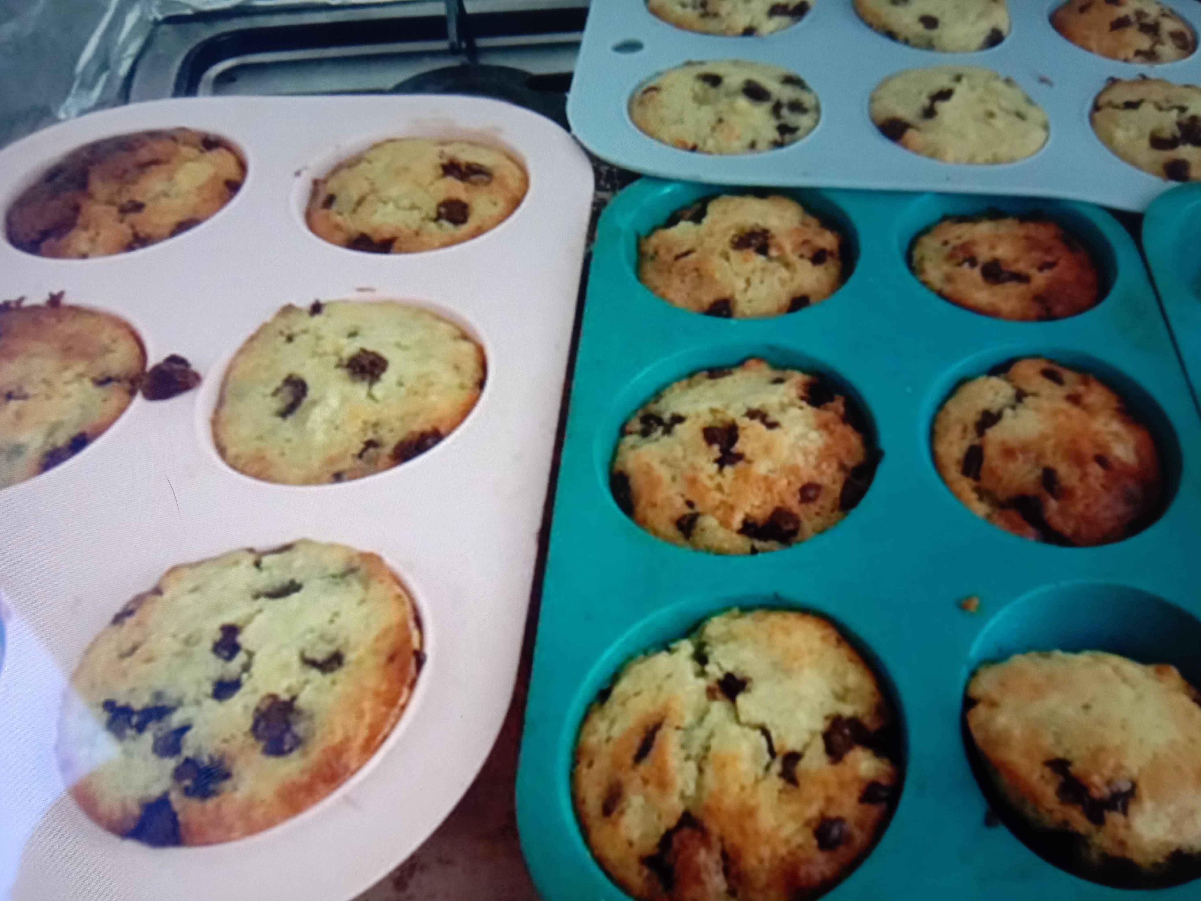 Chocolate Banana Muffins Bunch chocolate-banana-muffins-bunch