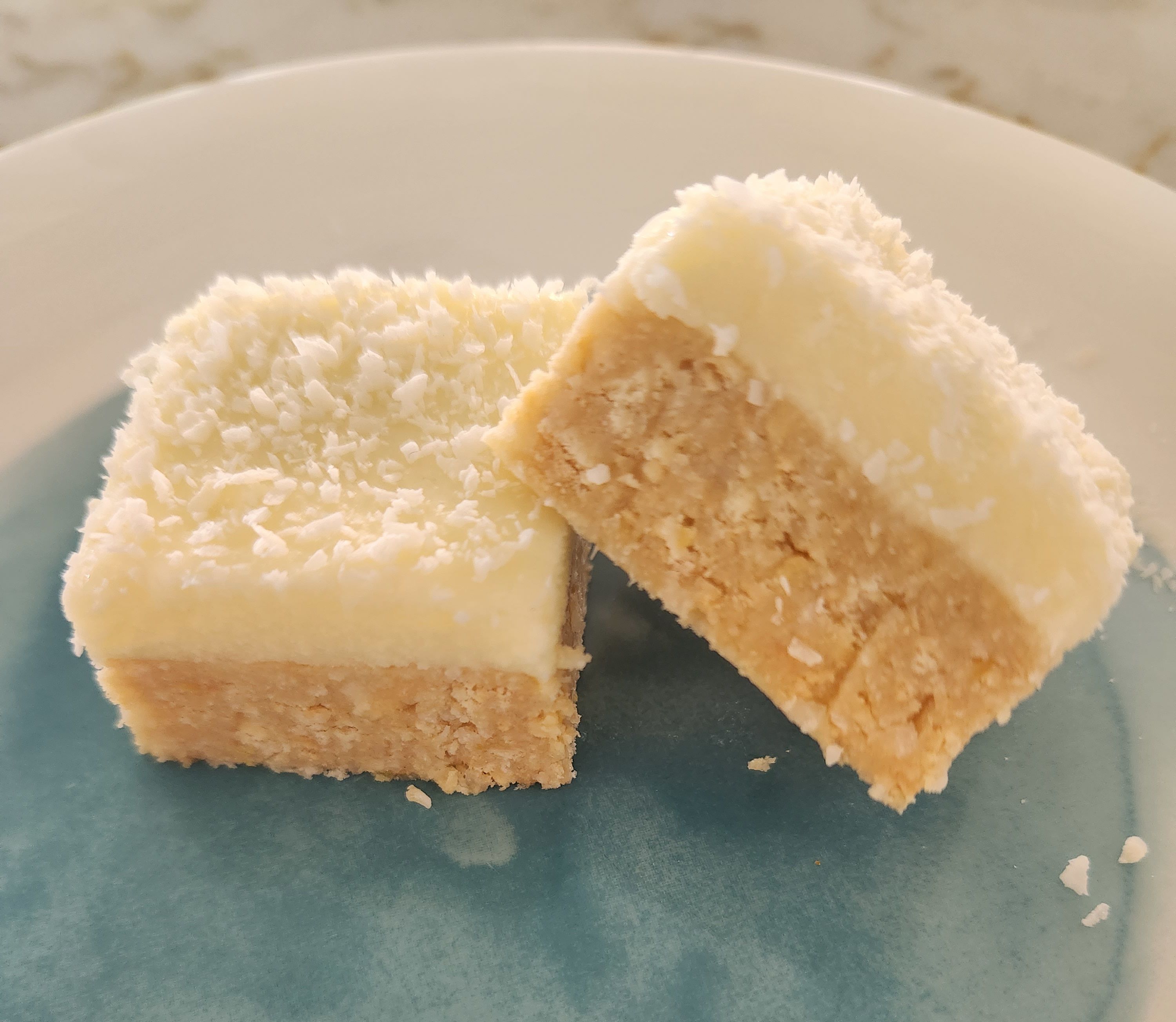 Lemon and Coconut Slice | bunch