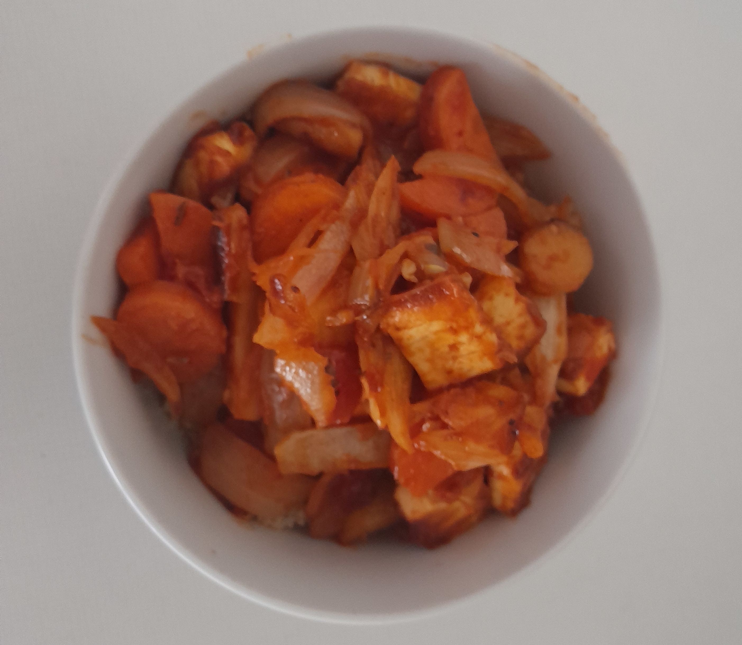 Moroccan Vegetables and Halloumi | bunch