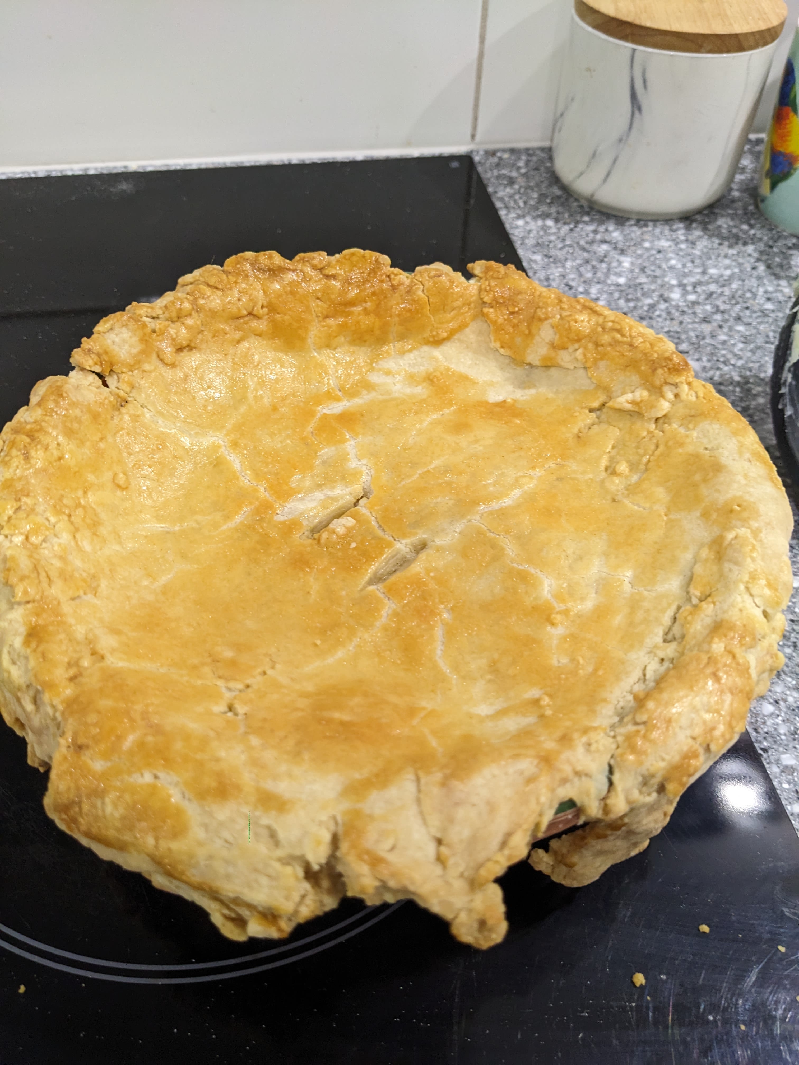 Turkey Bacon and Vegetable Pie | bunch