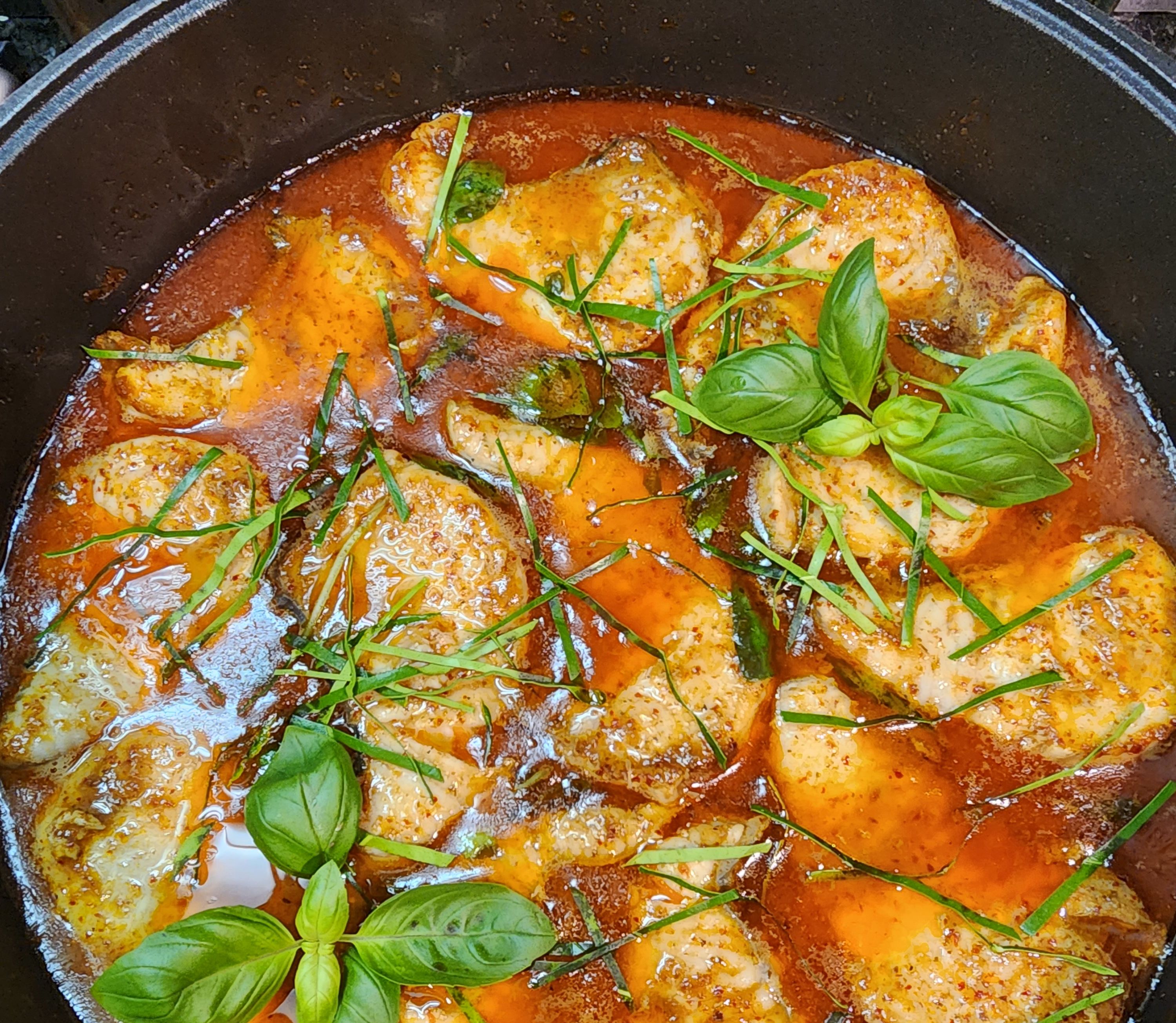 Thai Chu Chee Fish Curry | bunch