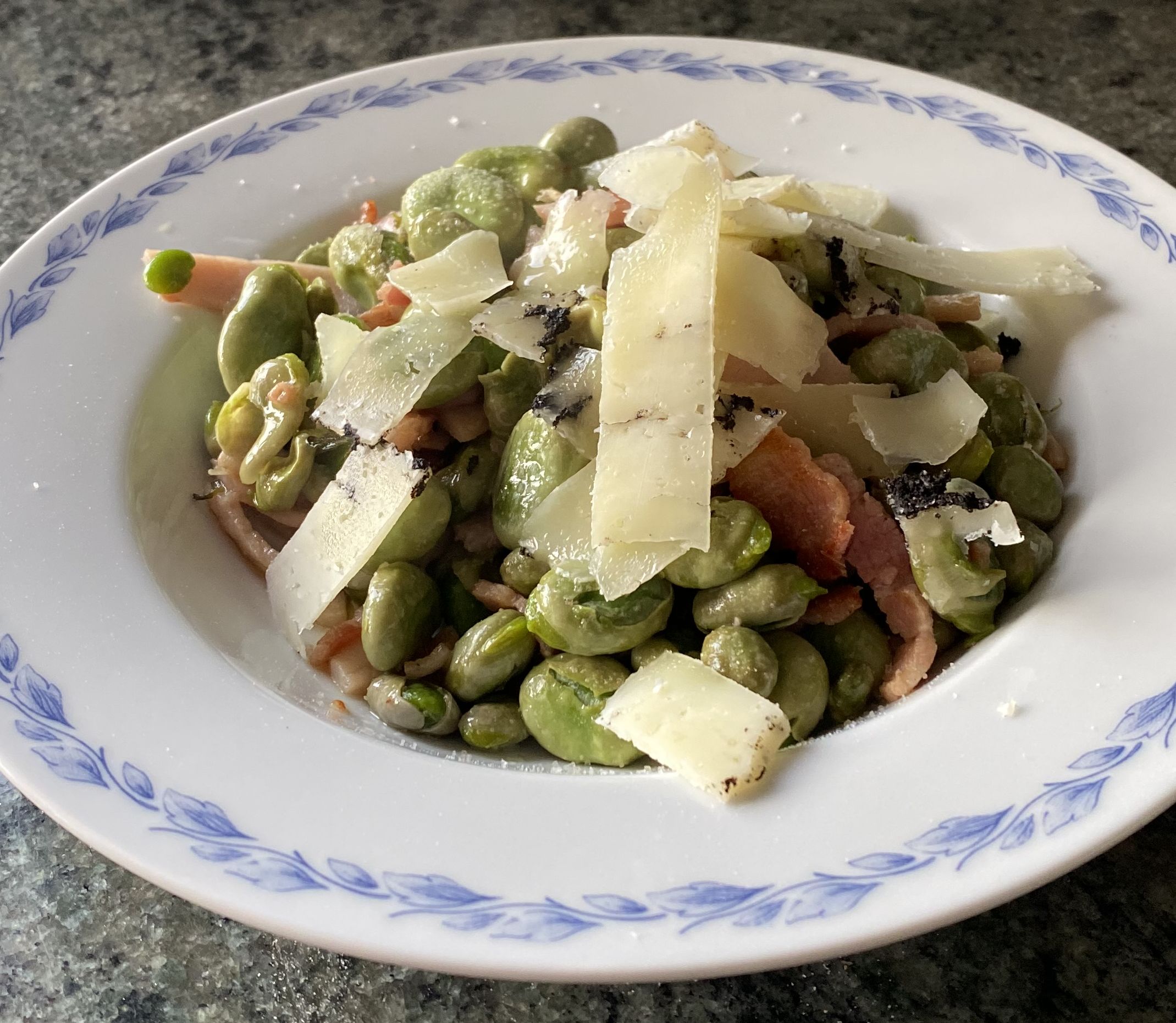 Garlic Broad Beans | bunch