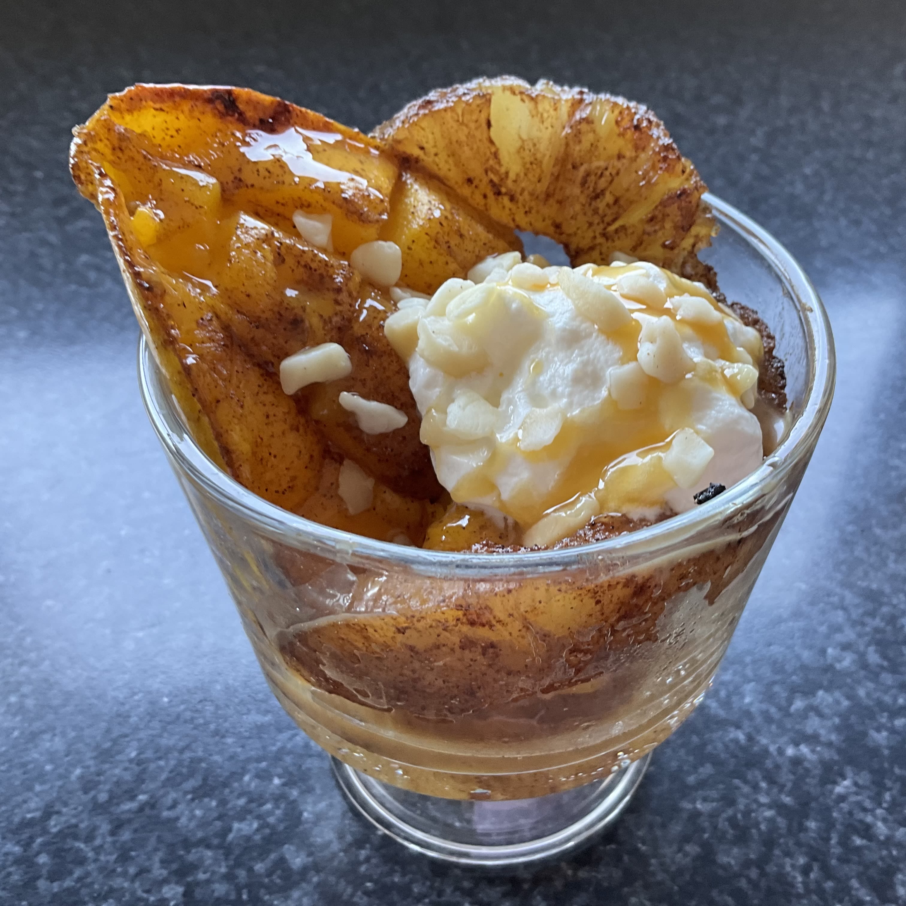 Roasted Pineapple & Mango Dessert | bunch