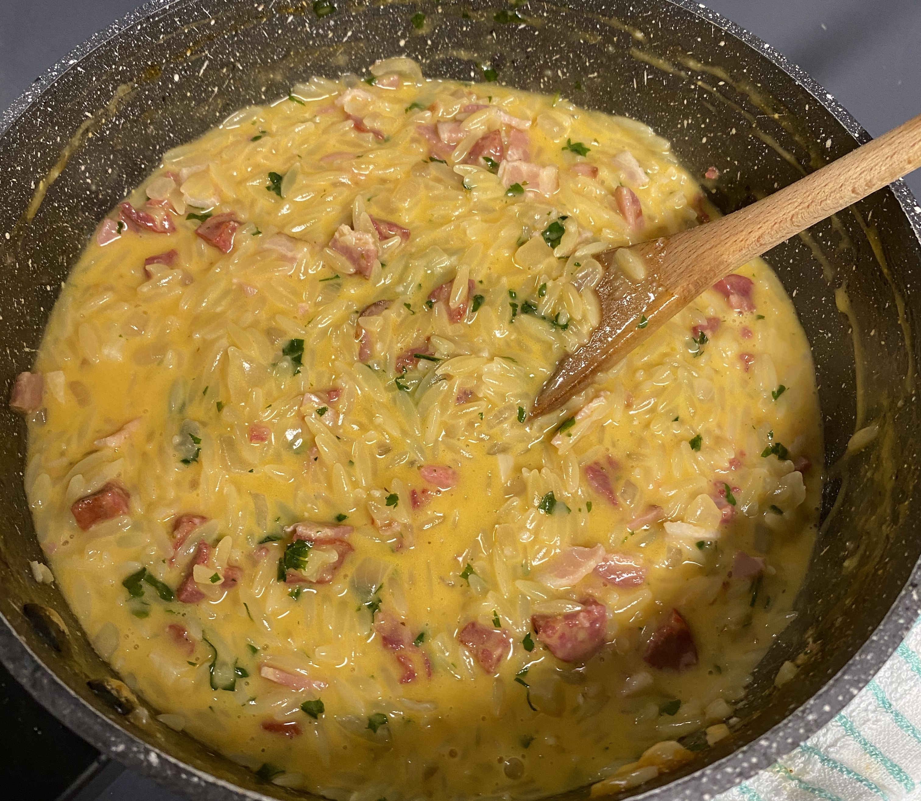 Spicy Chorizo & Bacon Risoni | bunch