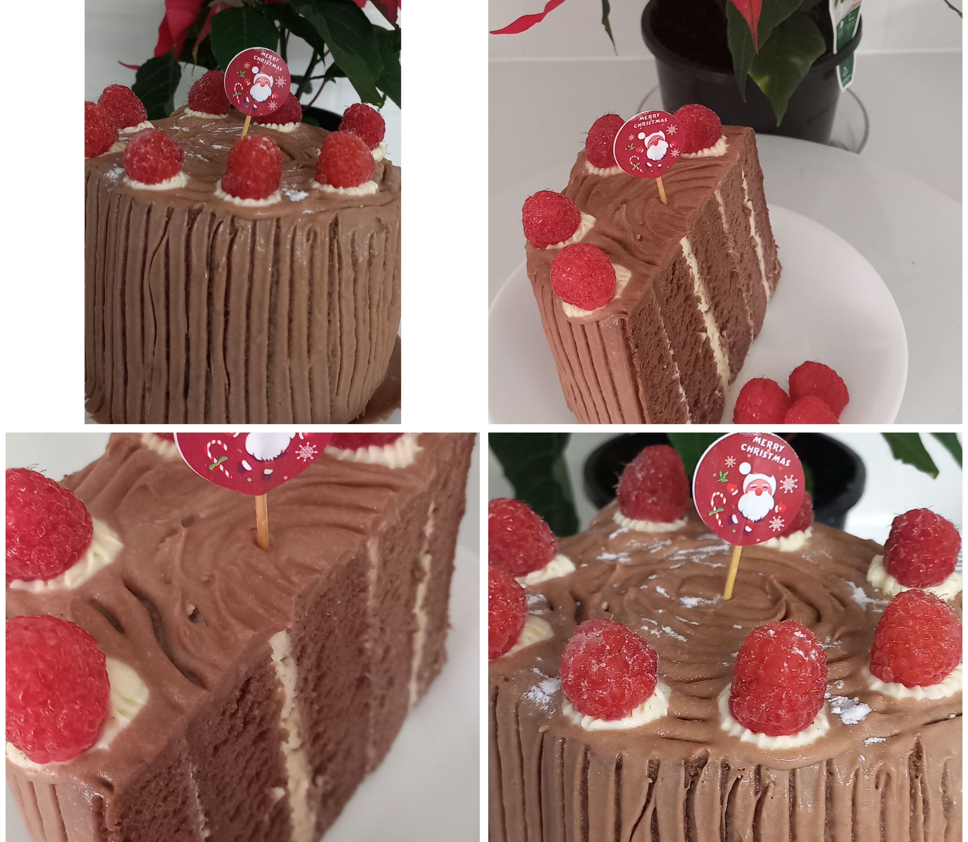 Christmas Tree Stump Cake | bunch