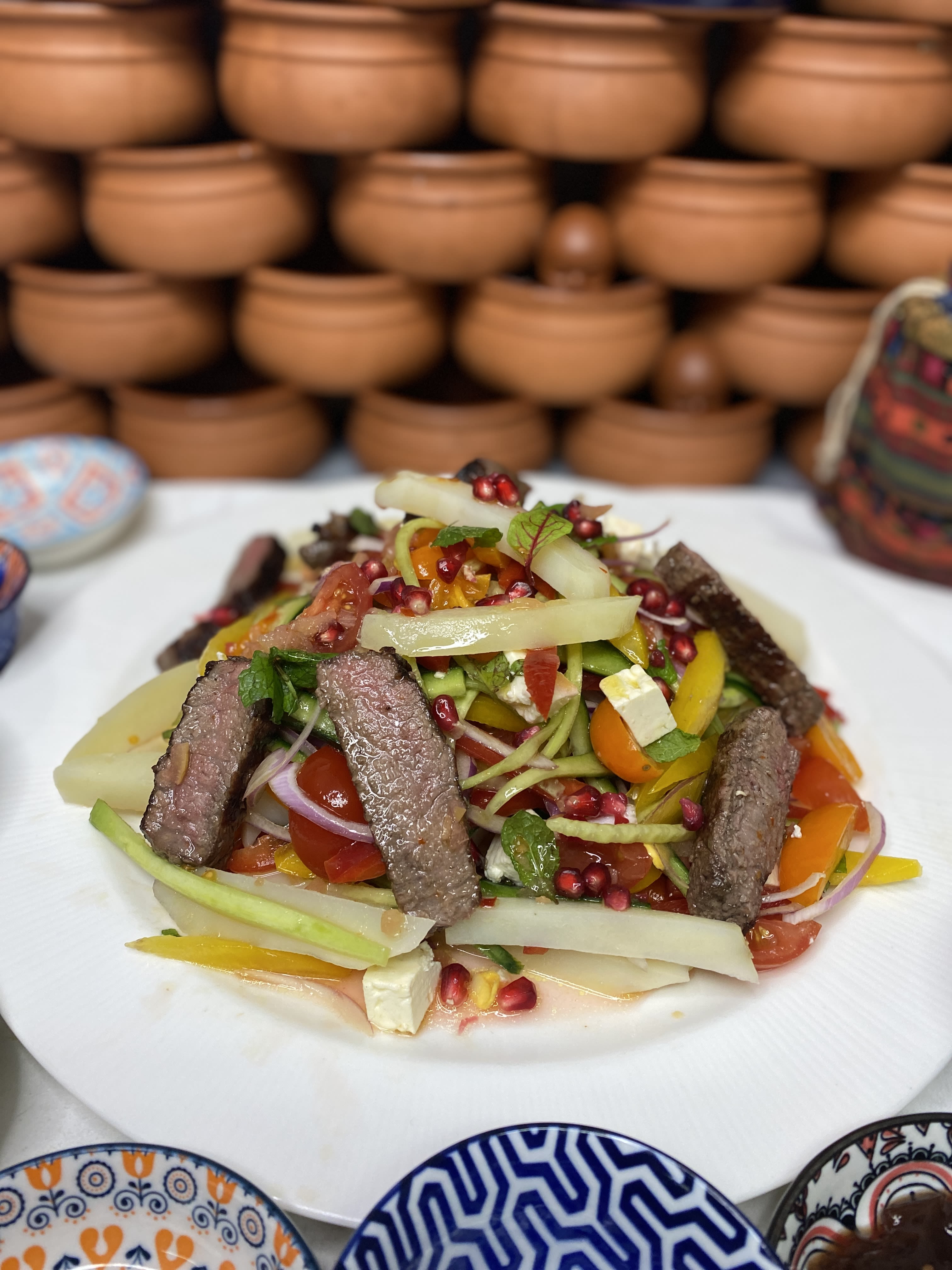 Middle Eastern style Beef Salad | bunch