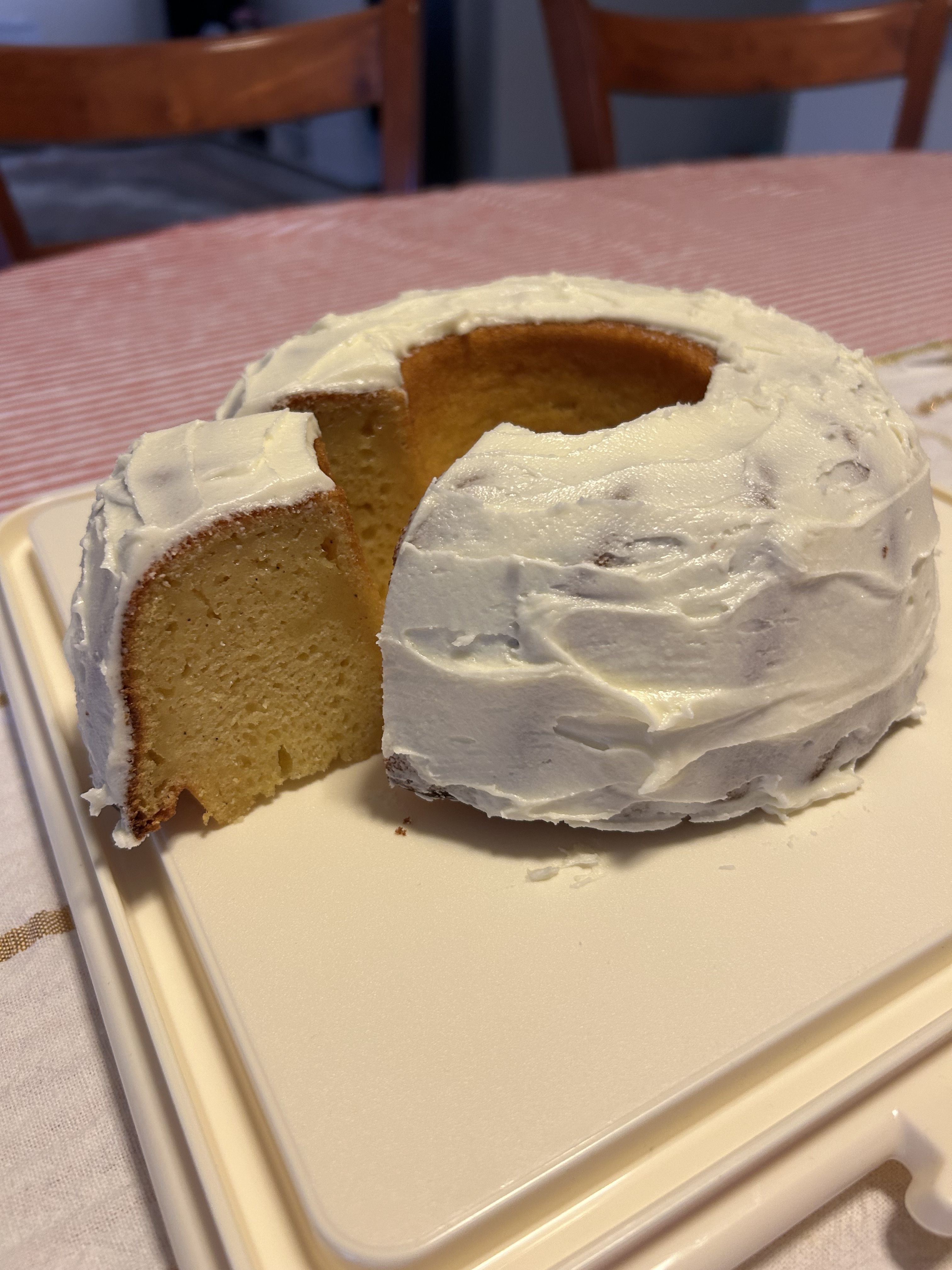 Eggnog cake | bunch