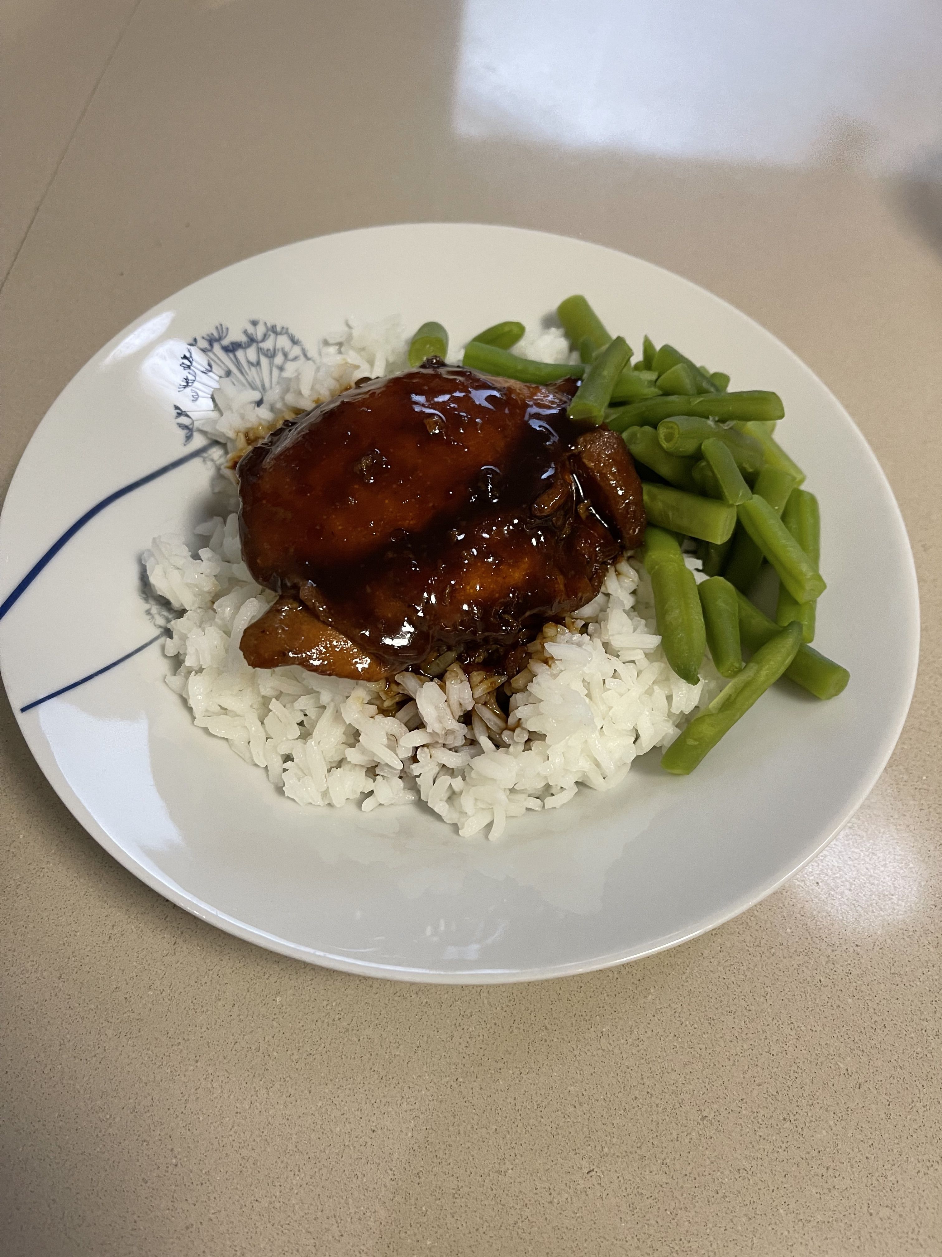 Sticky braised chicken & rice | bunch