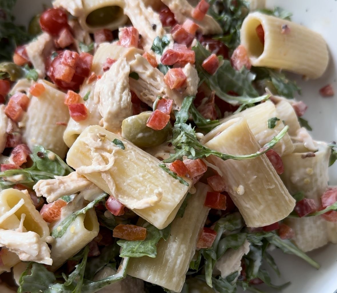 Honey Mustard Chicken Pasta Salad | bunch
