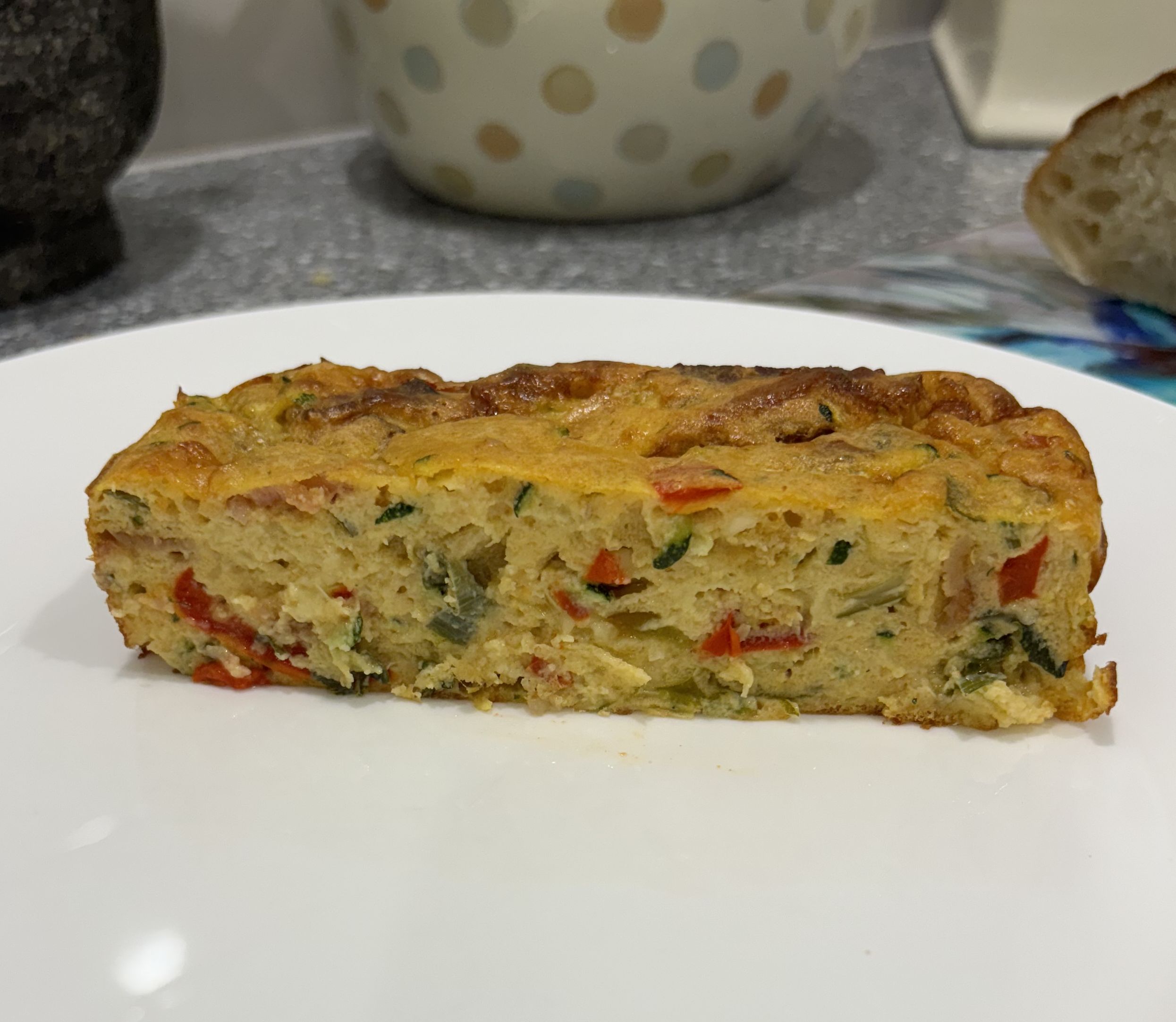 Bacon and Vegetable Slice | bunch