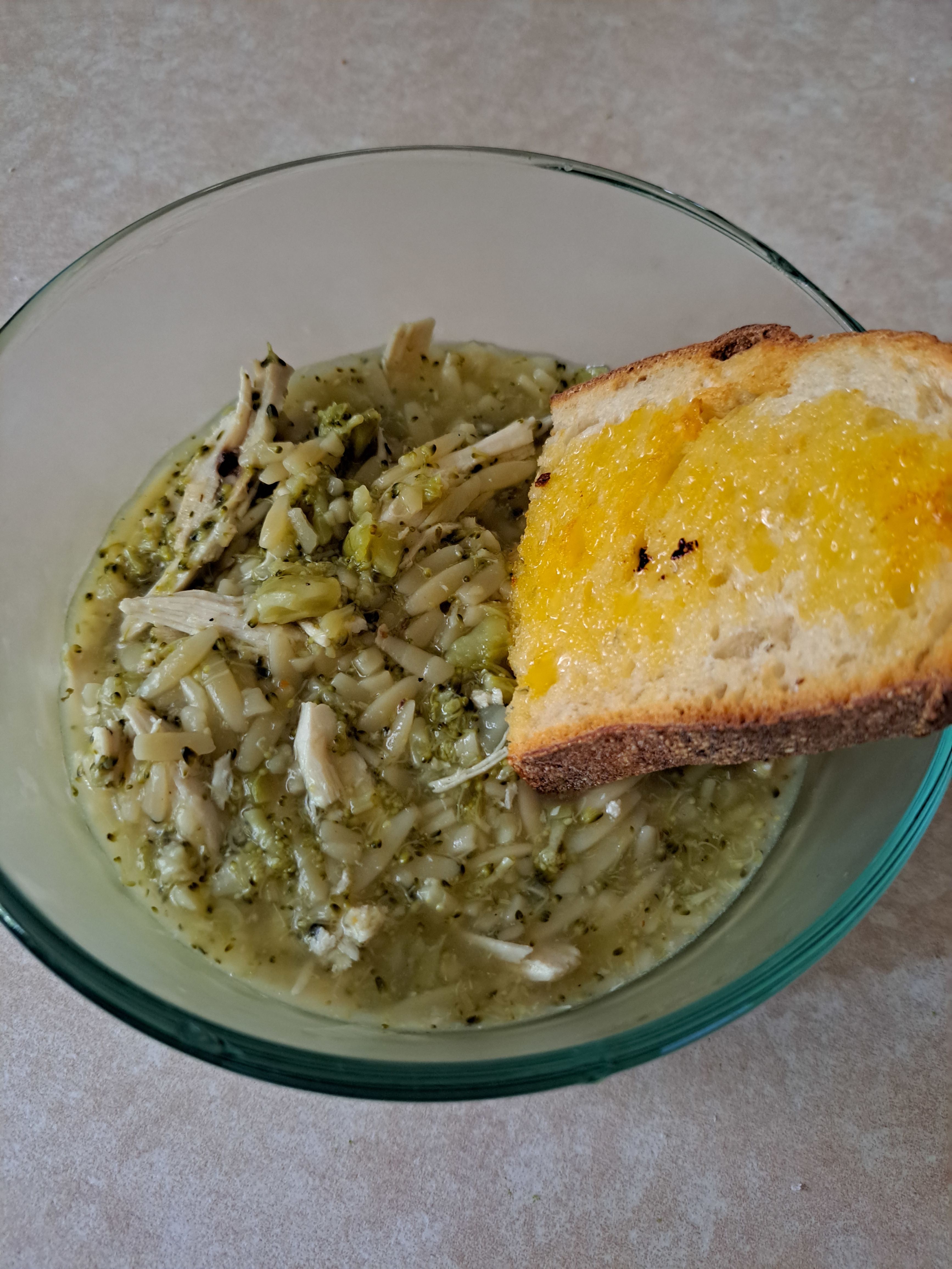 Broccoli & risoni soup | bunch