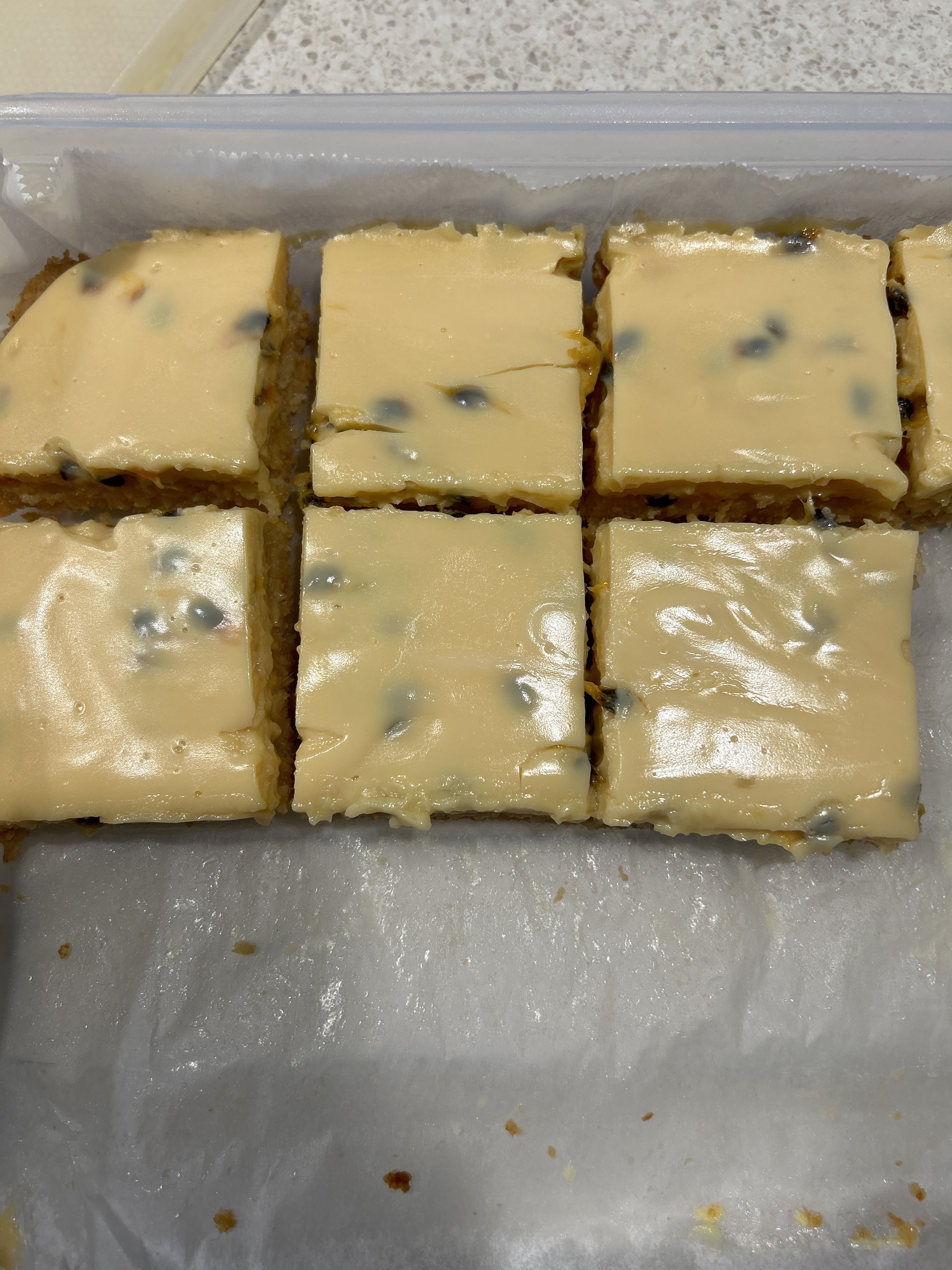 Passionfruit Slice | bunch