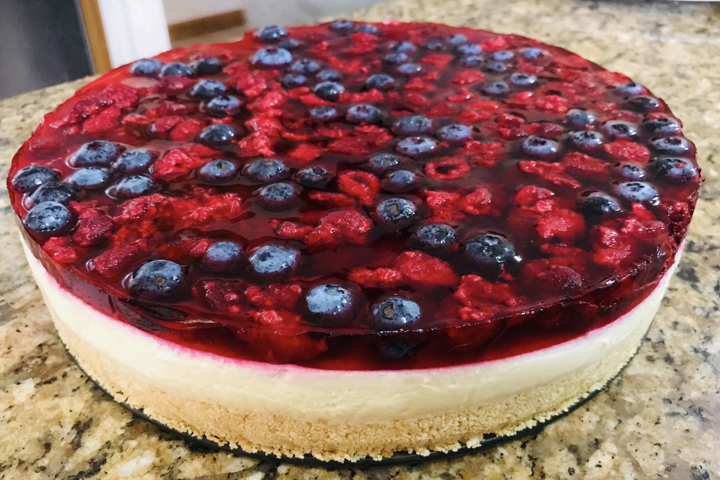 No Bake Berry and Jelly Cheesecake | bunch