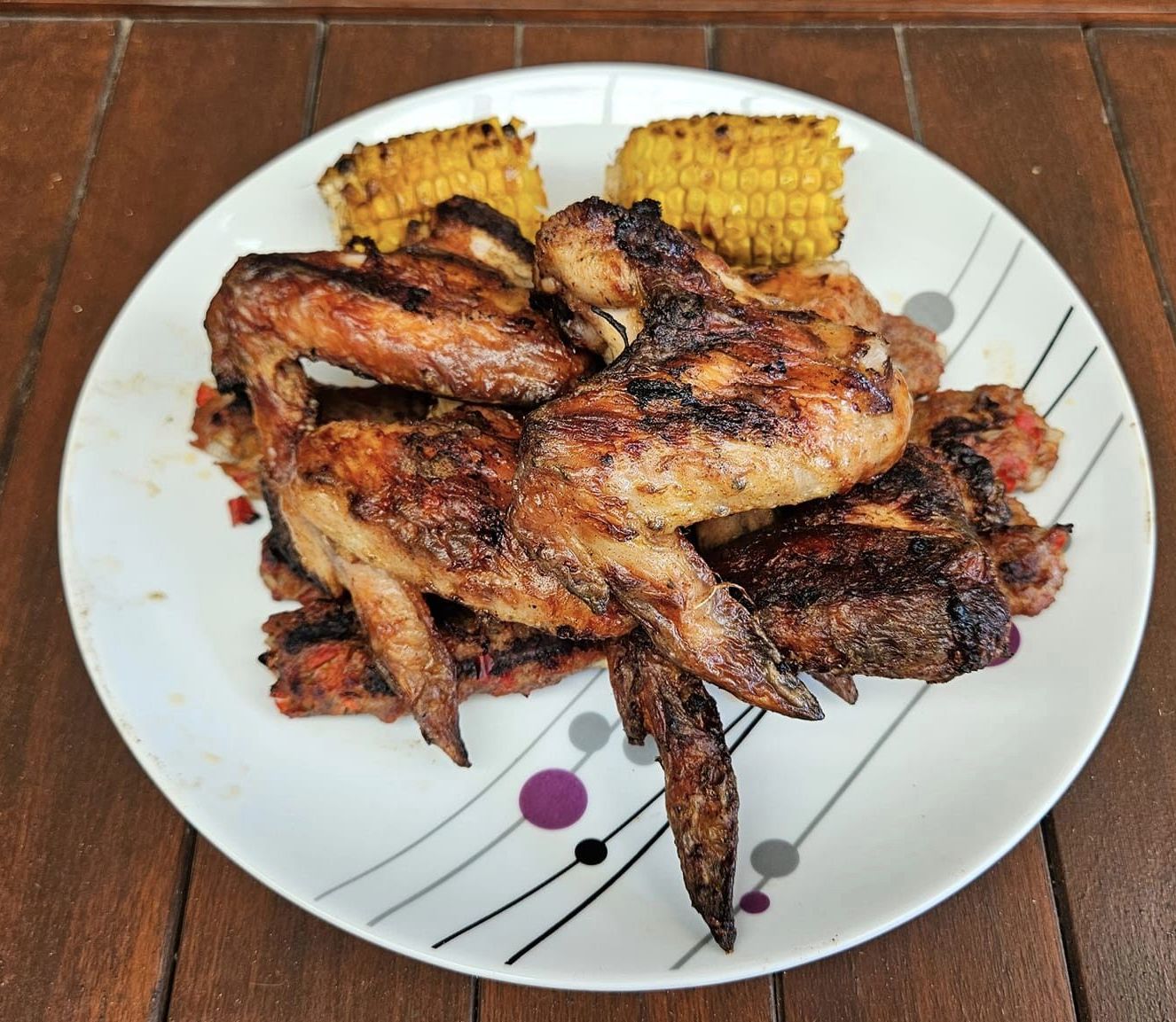 South African Style BBQ'd Chicken Wings | bunch