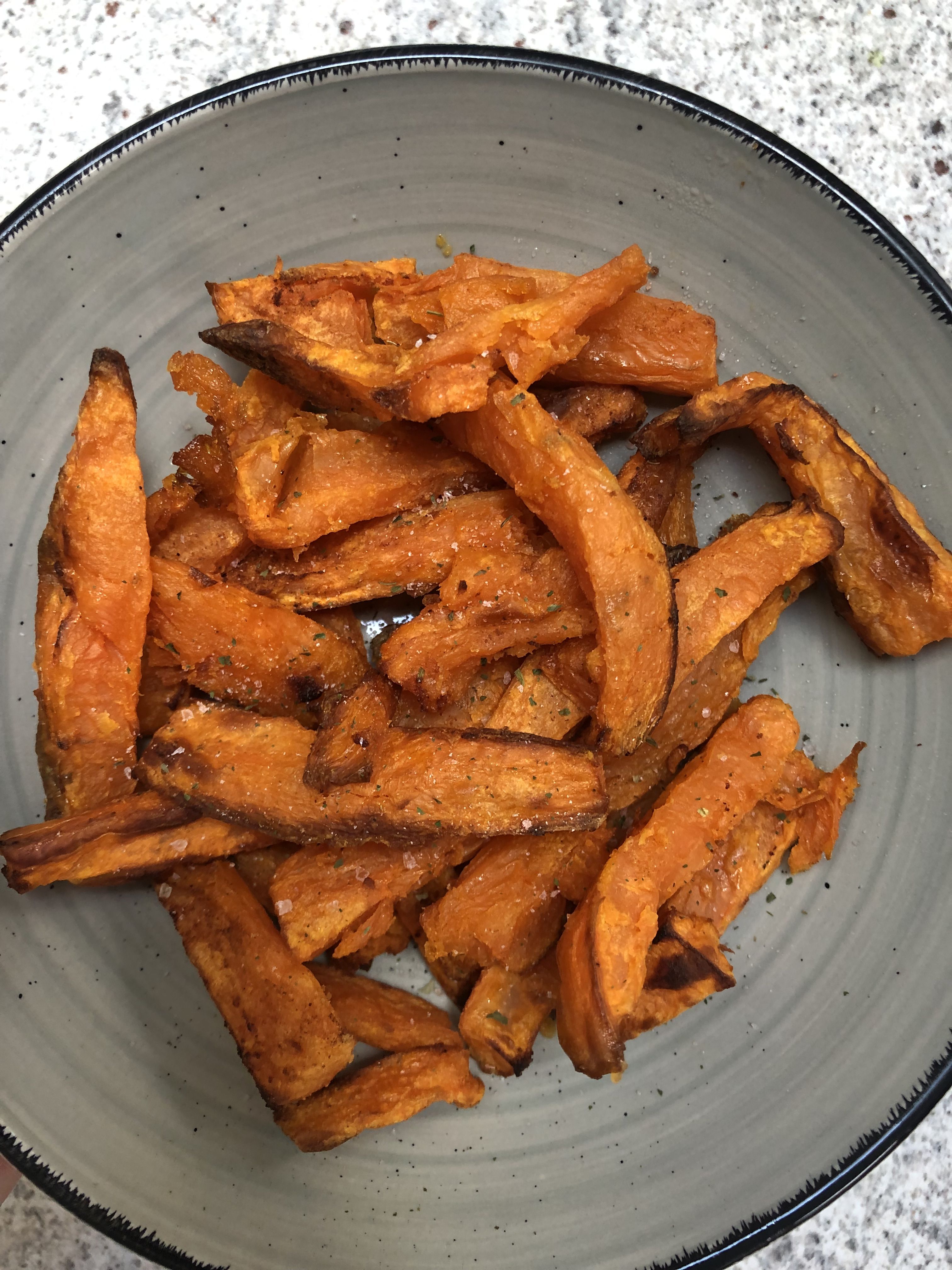 Twice Cooked Sweet Potato Chips | bunch