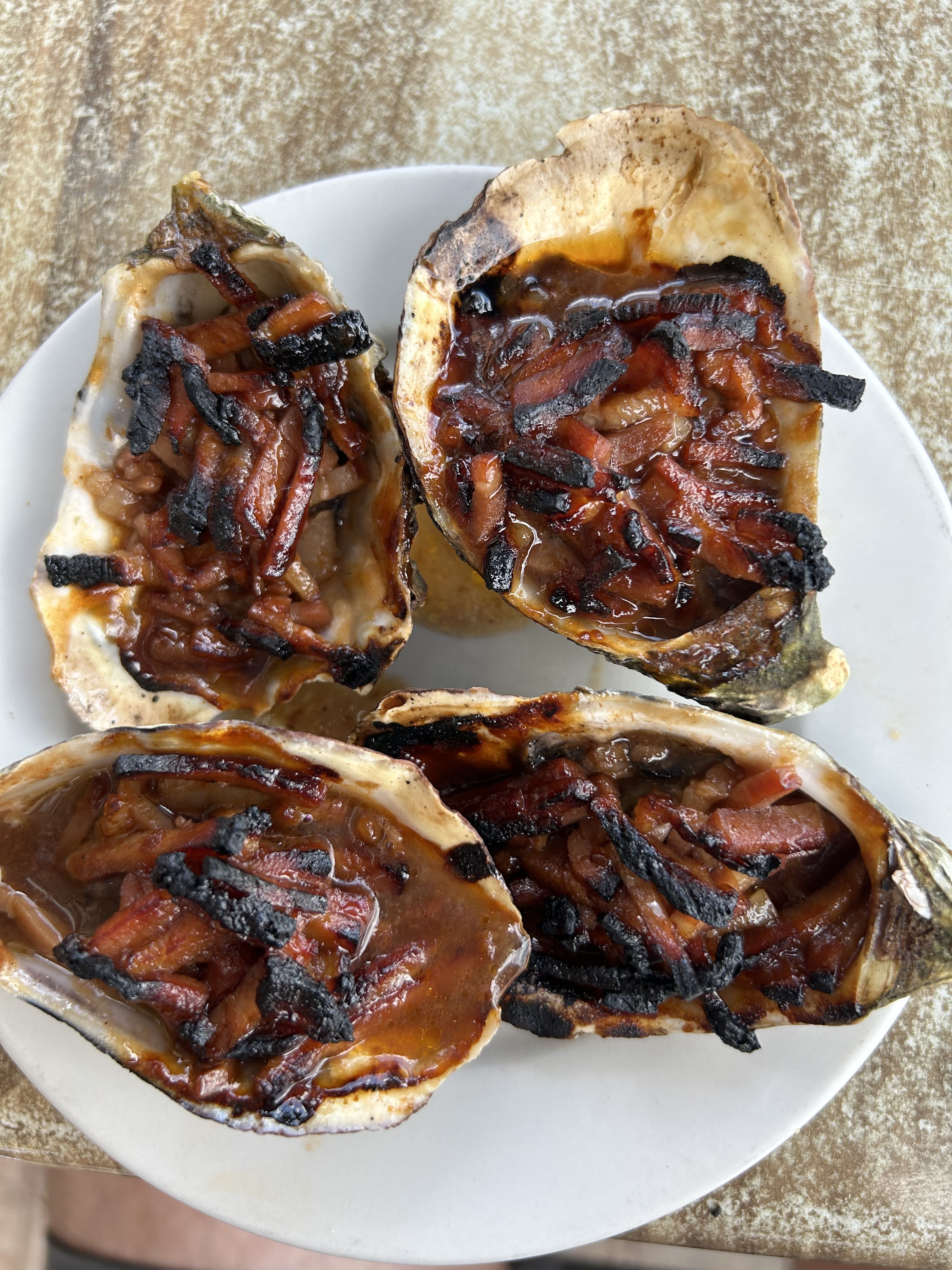 Oysters Kilpatrick | bunch