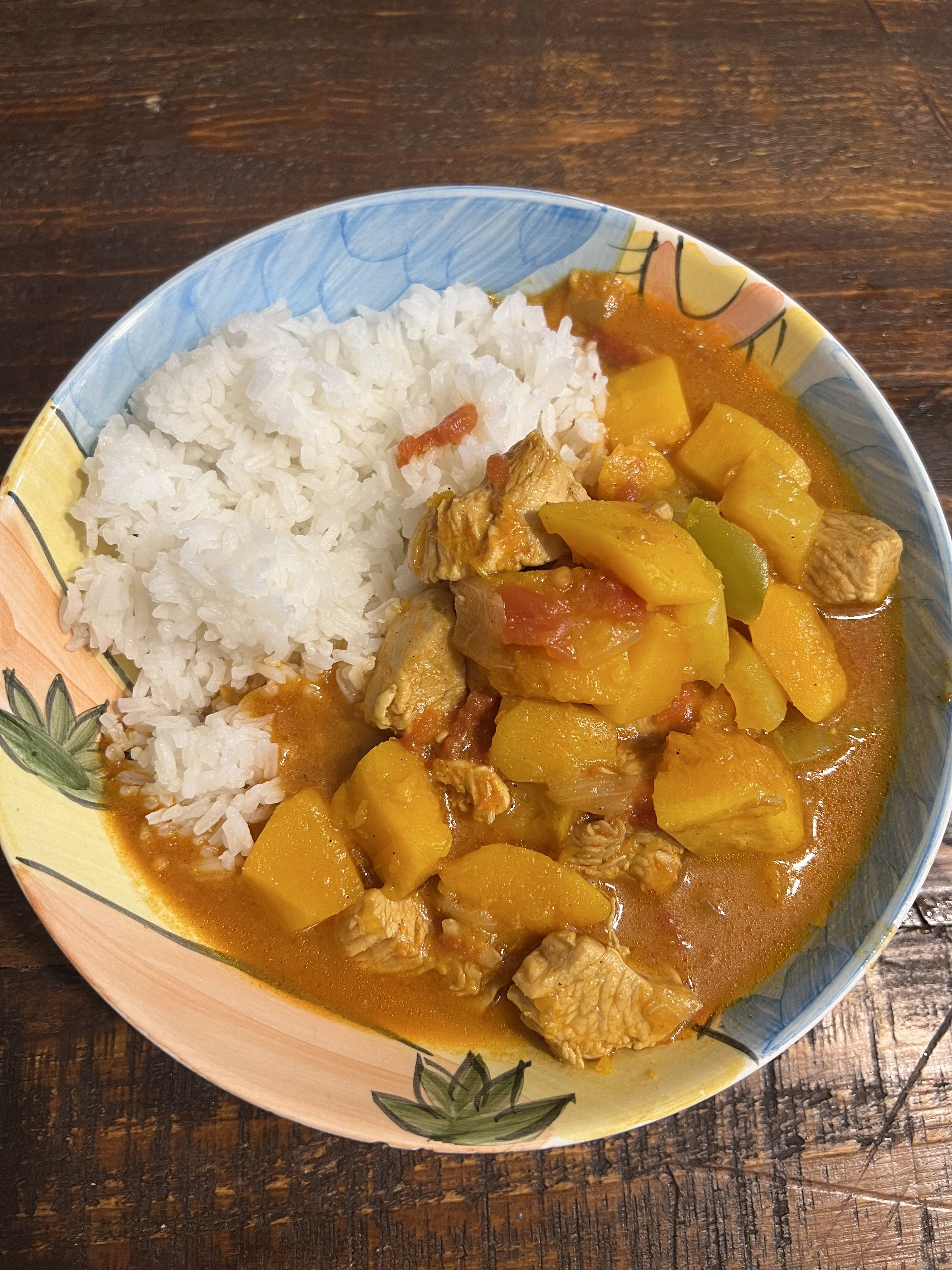 Coconut chicken curry | bunch