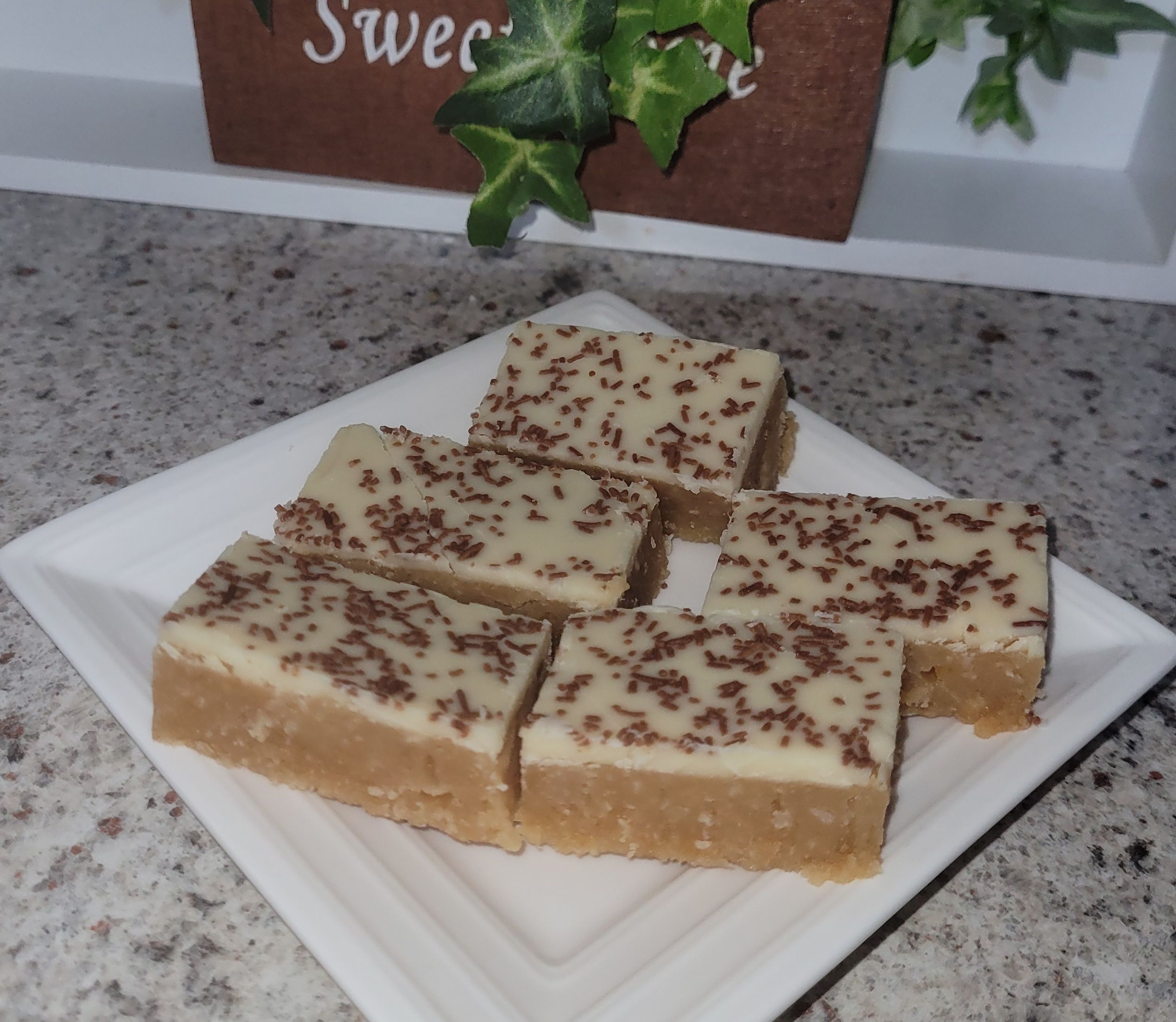 No Bake Coconut, Biscuit and White Chocolate Slice | bunch