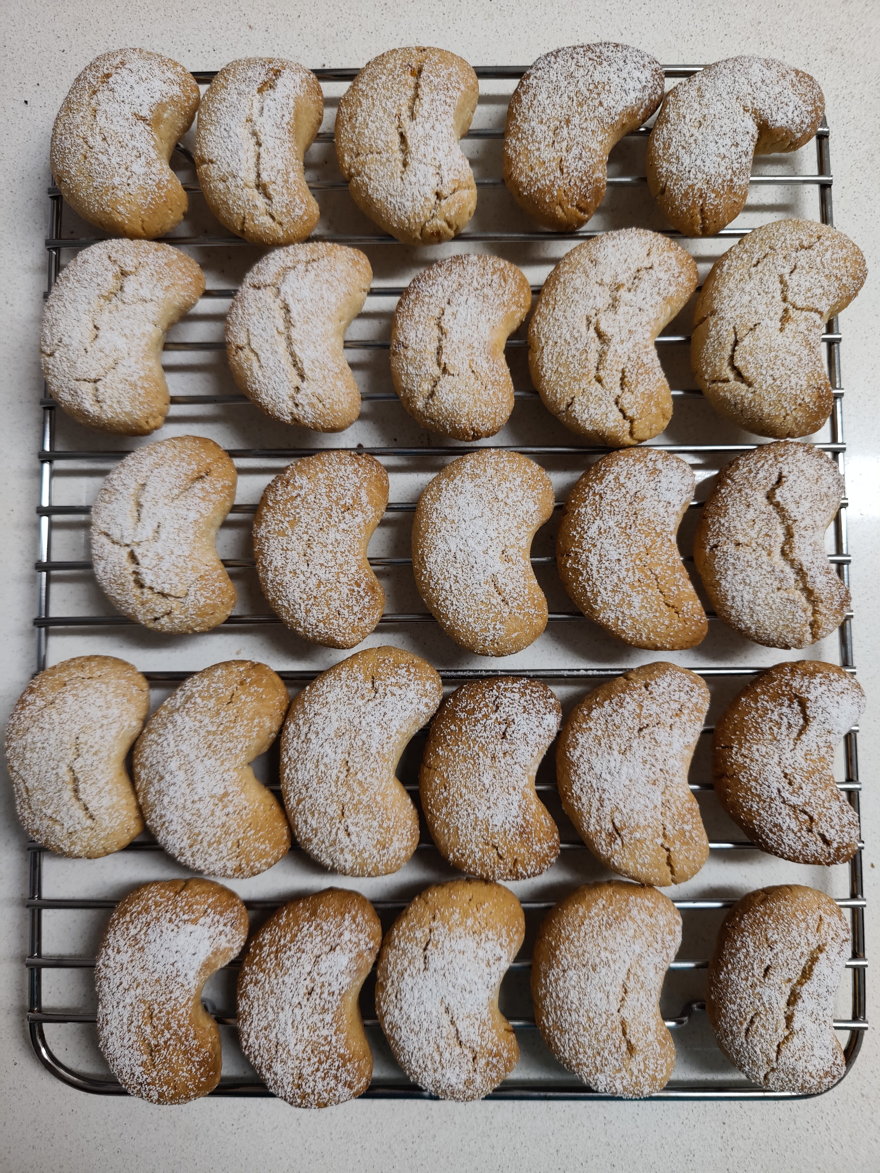 Greek Almond Crescent Cookie | bunch