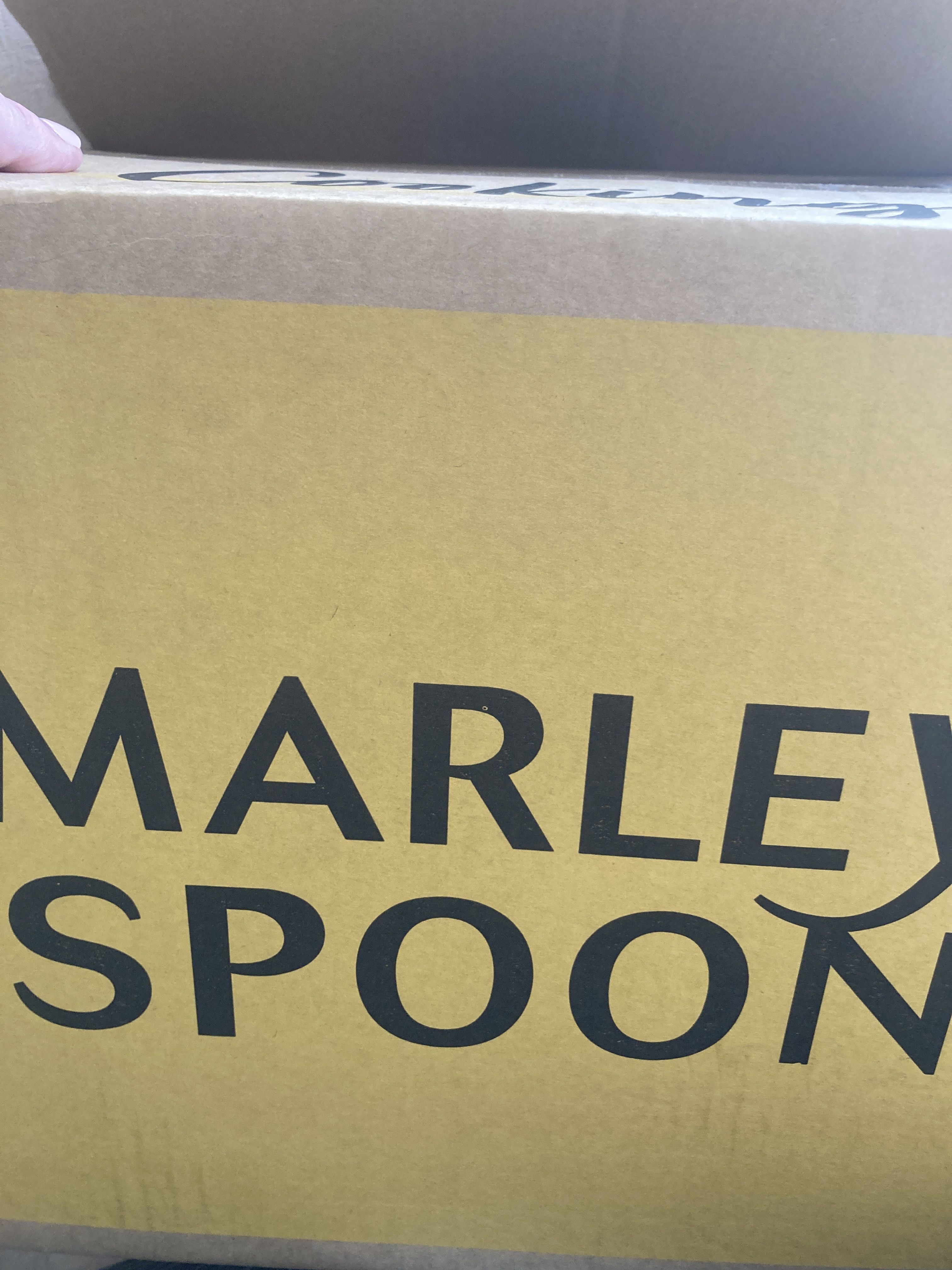 Marley Spoon Box again | bunch