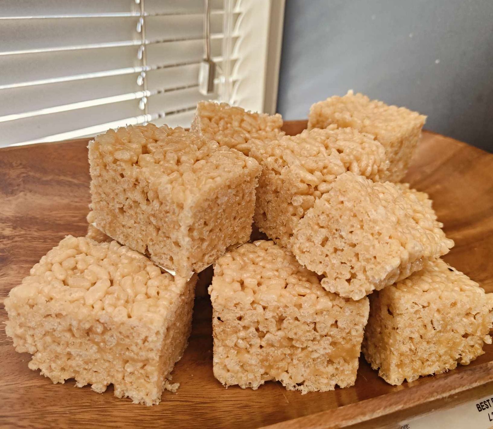No bake Honey Rice Bubble snacks | bunch