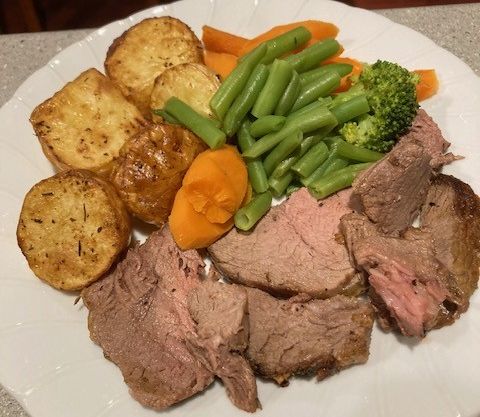 Air Fried Roast Lamb | bunch