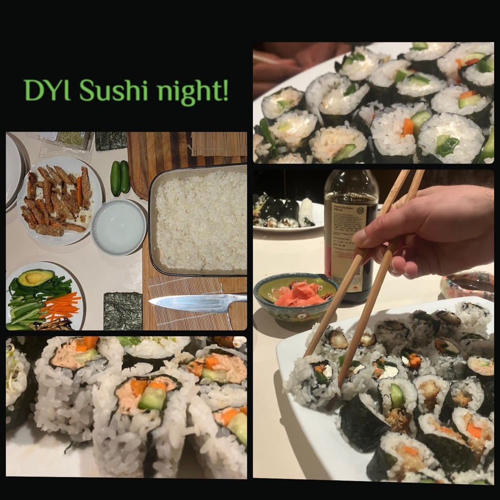 Rollin' with the Homies: A DYI Sushi Night In | bunch