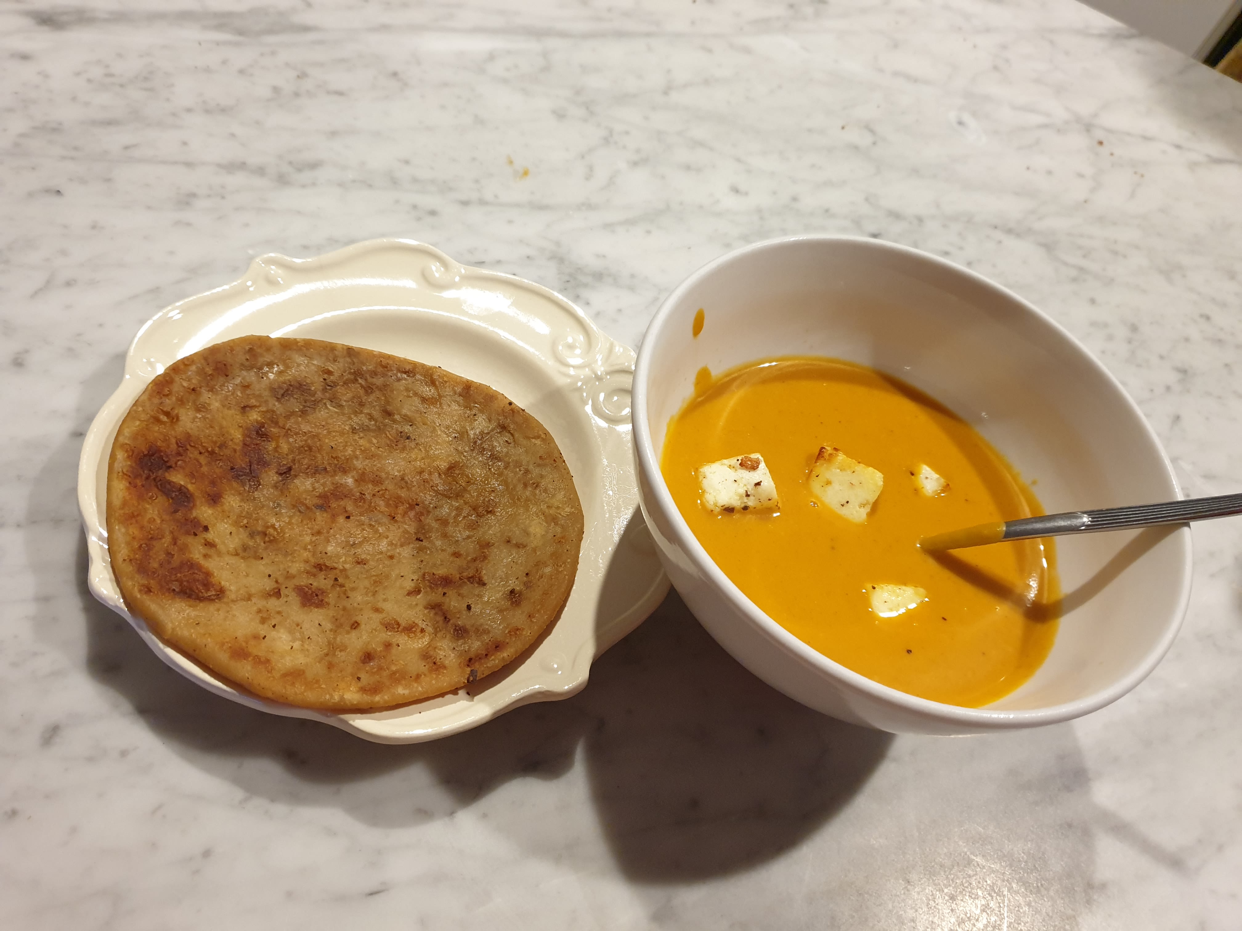Tandoori Pumpkin and Paneer Soup | bunch