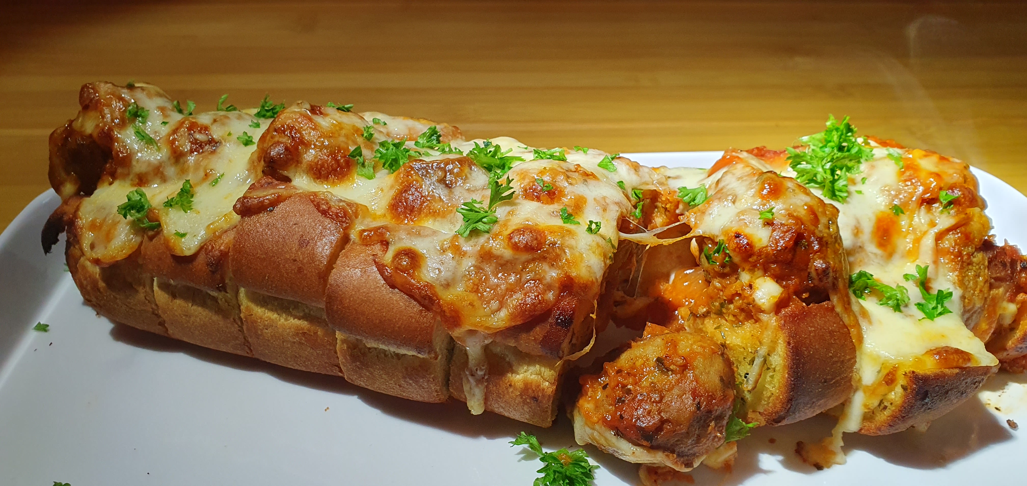 Meatball and Garlic Bread Sub | bunch
