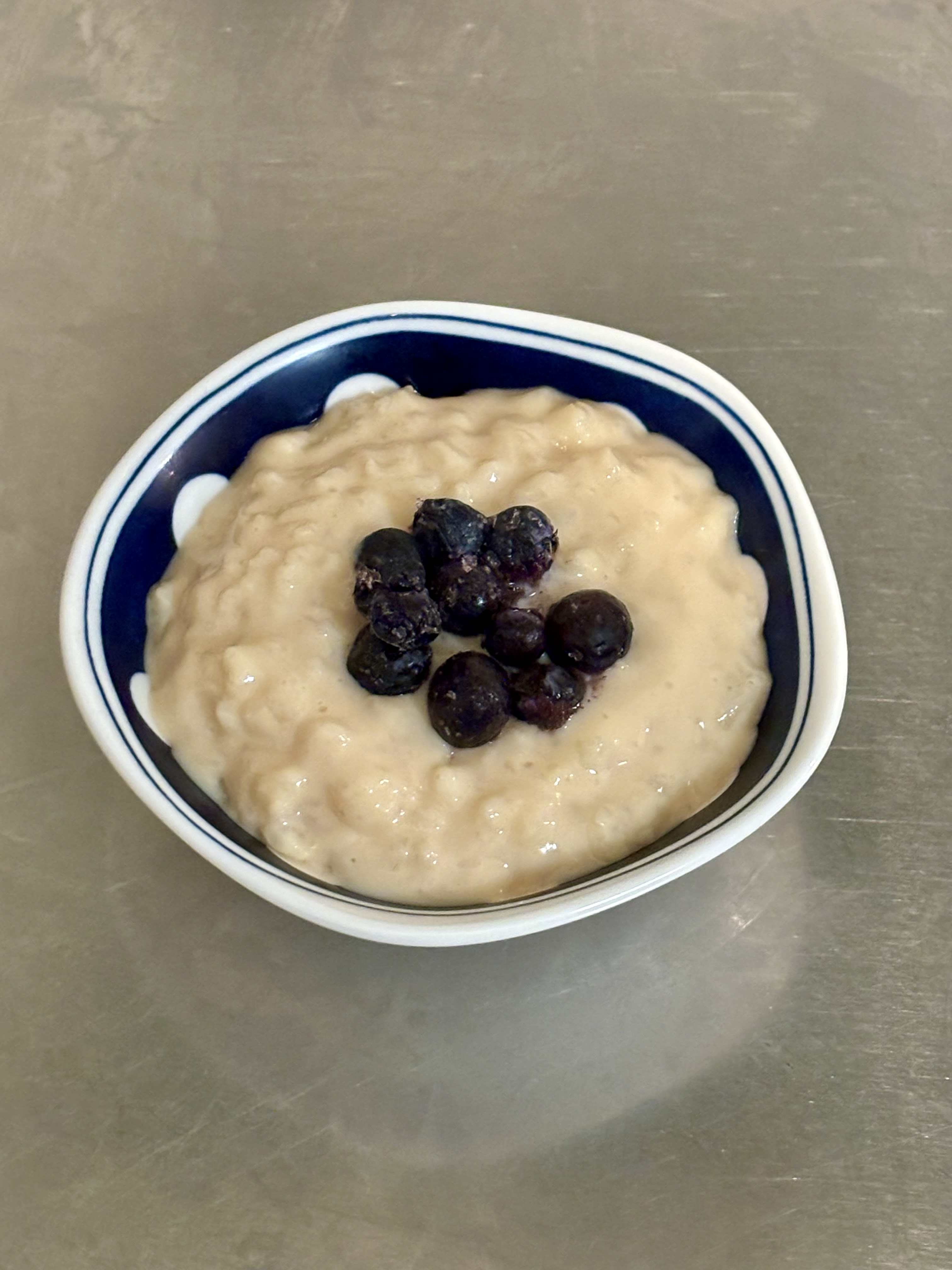 Blueberries Cream Rice Pudding | bunch