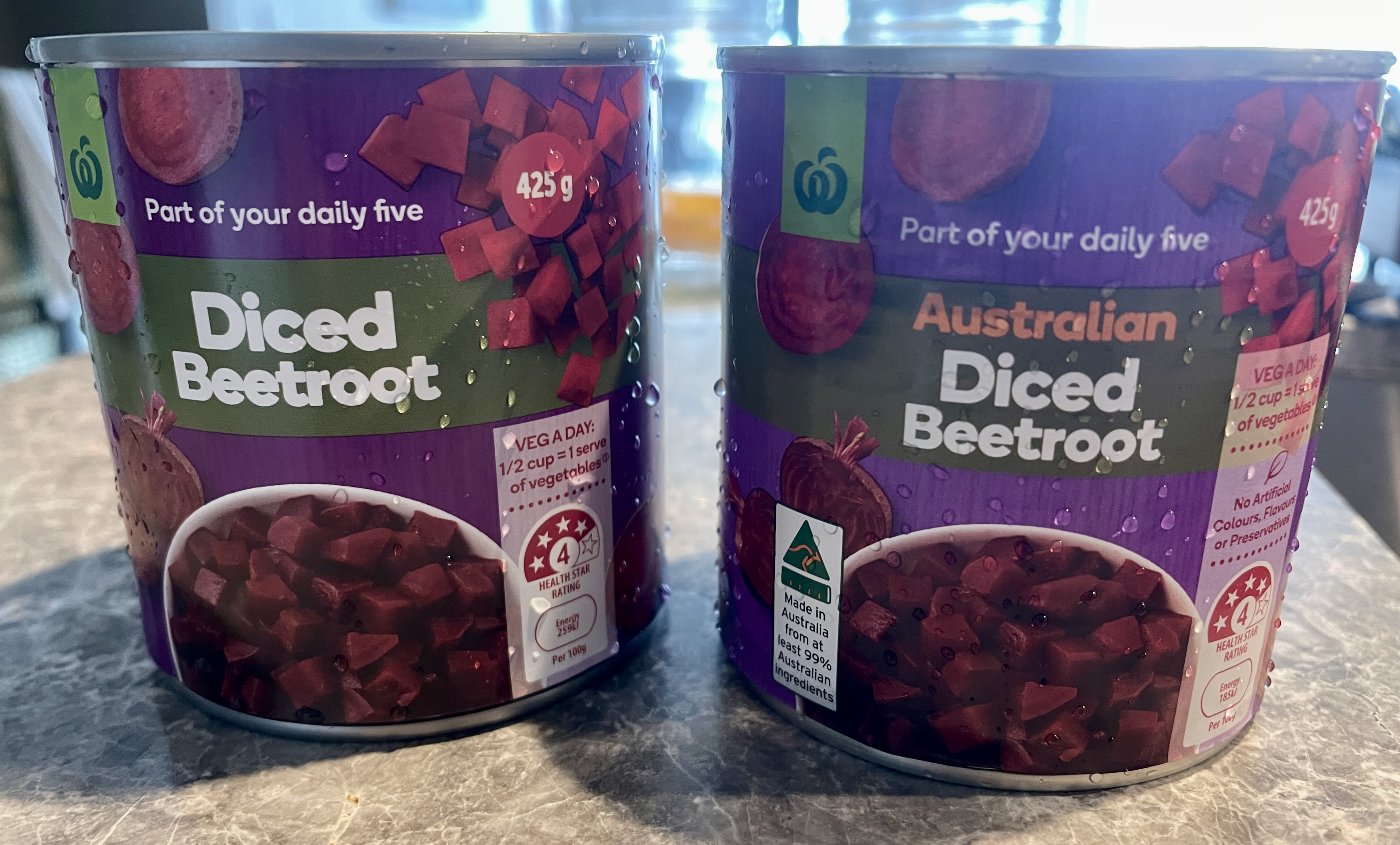Woolworths Diced Beetroot | bunch