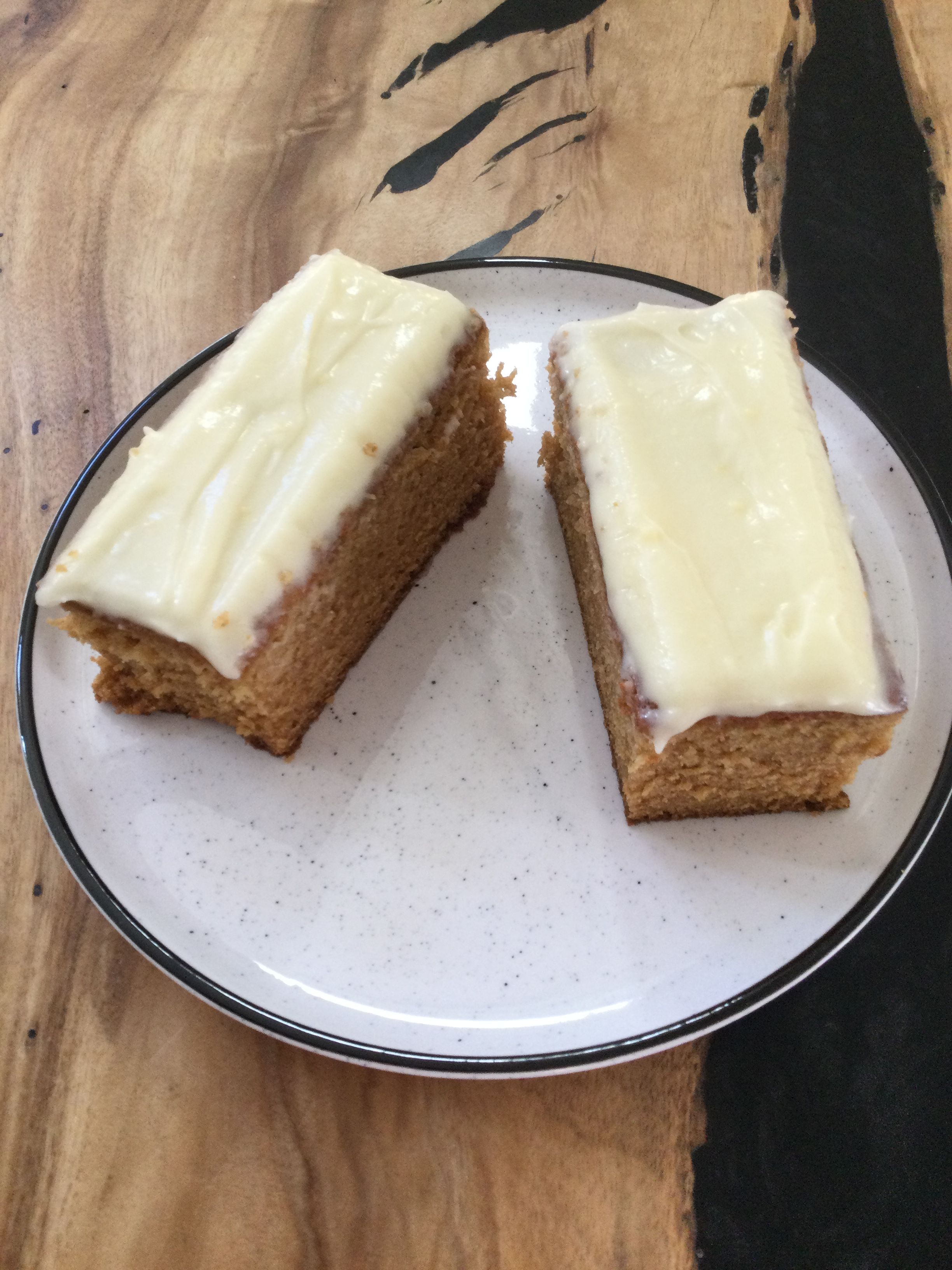 Sour Cream Gingerbread Cake with Cream Cheese | bunch