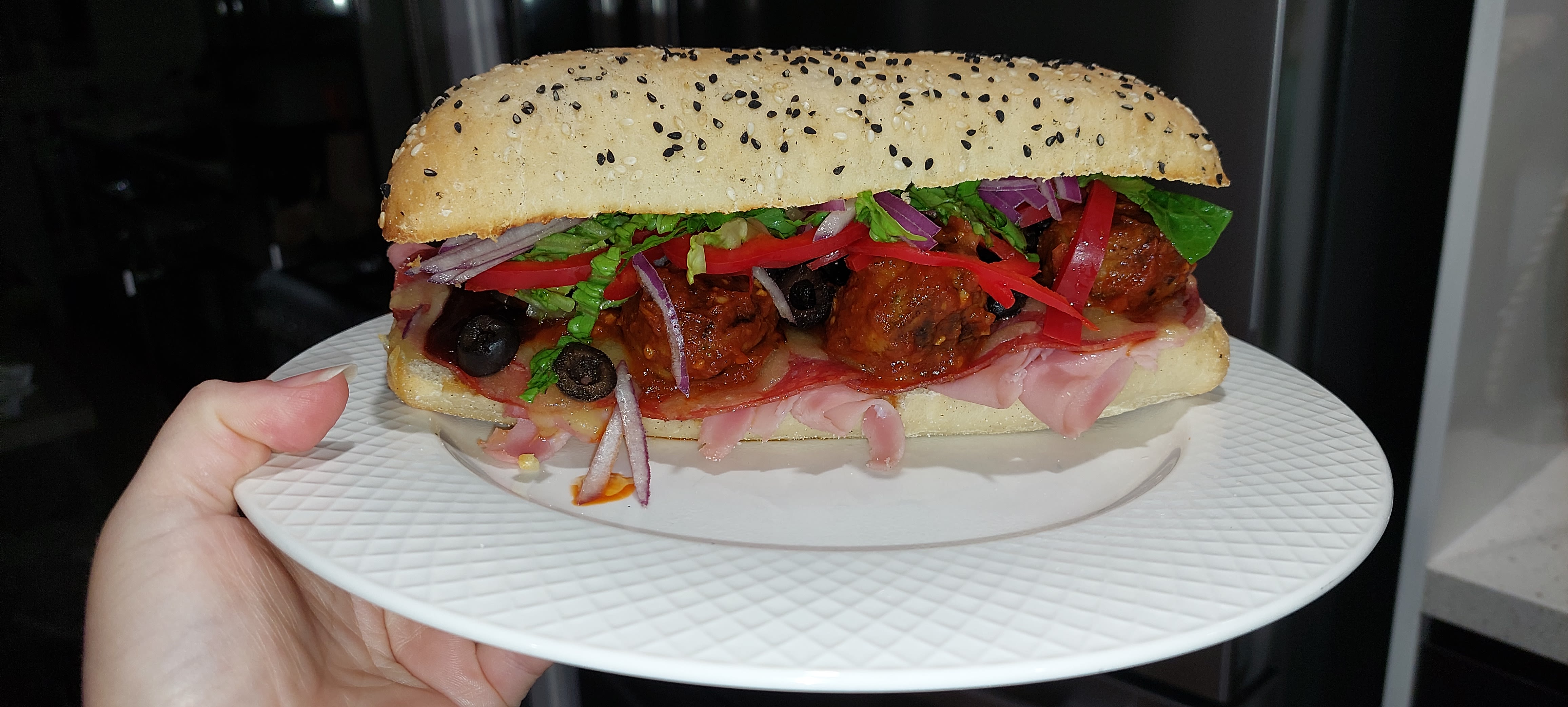 Loaded Rolls with Meatballs | bunch