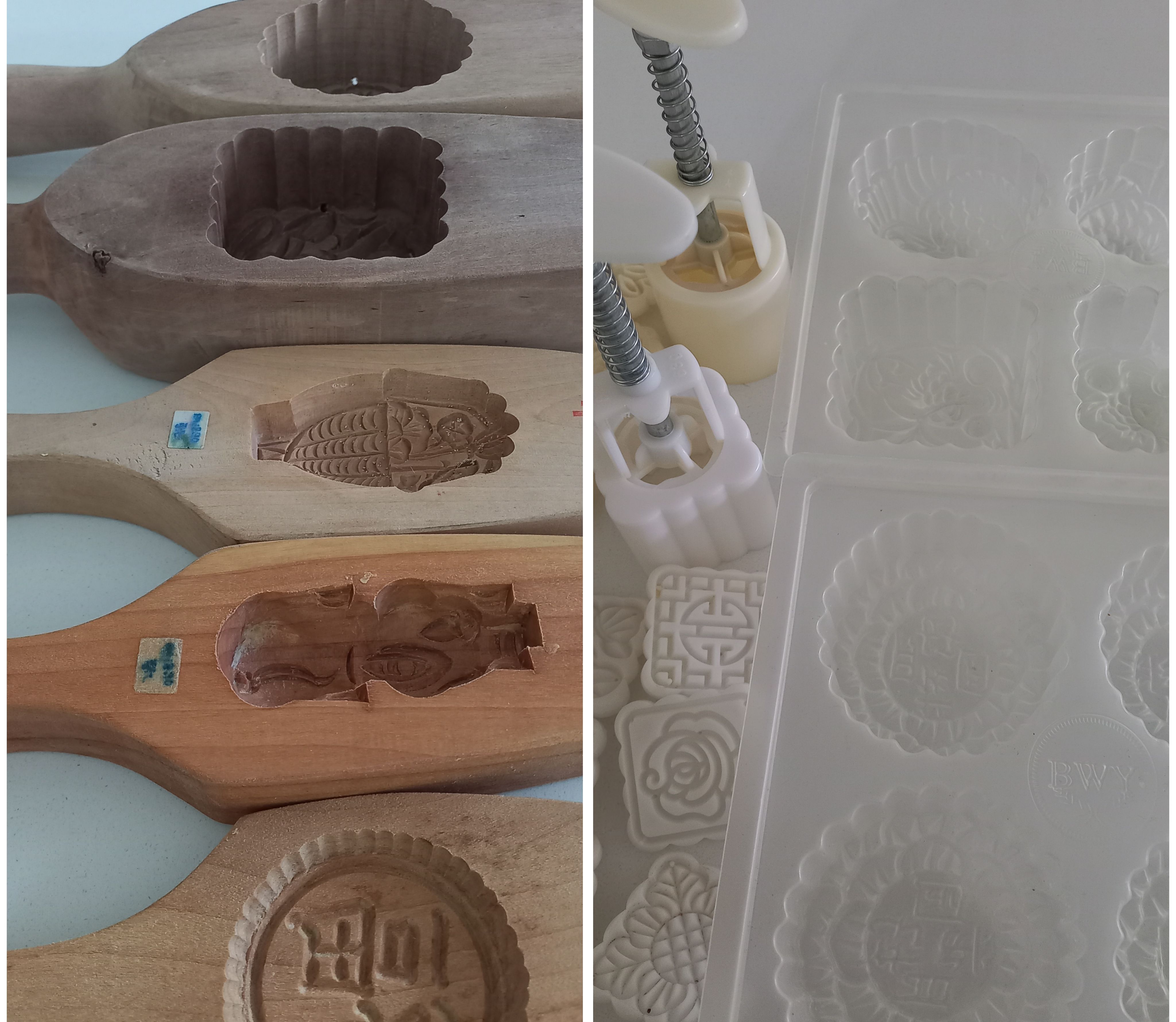 My collection of Mooncake Moulds | bunch