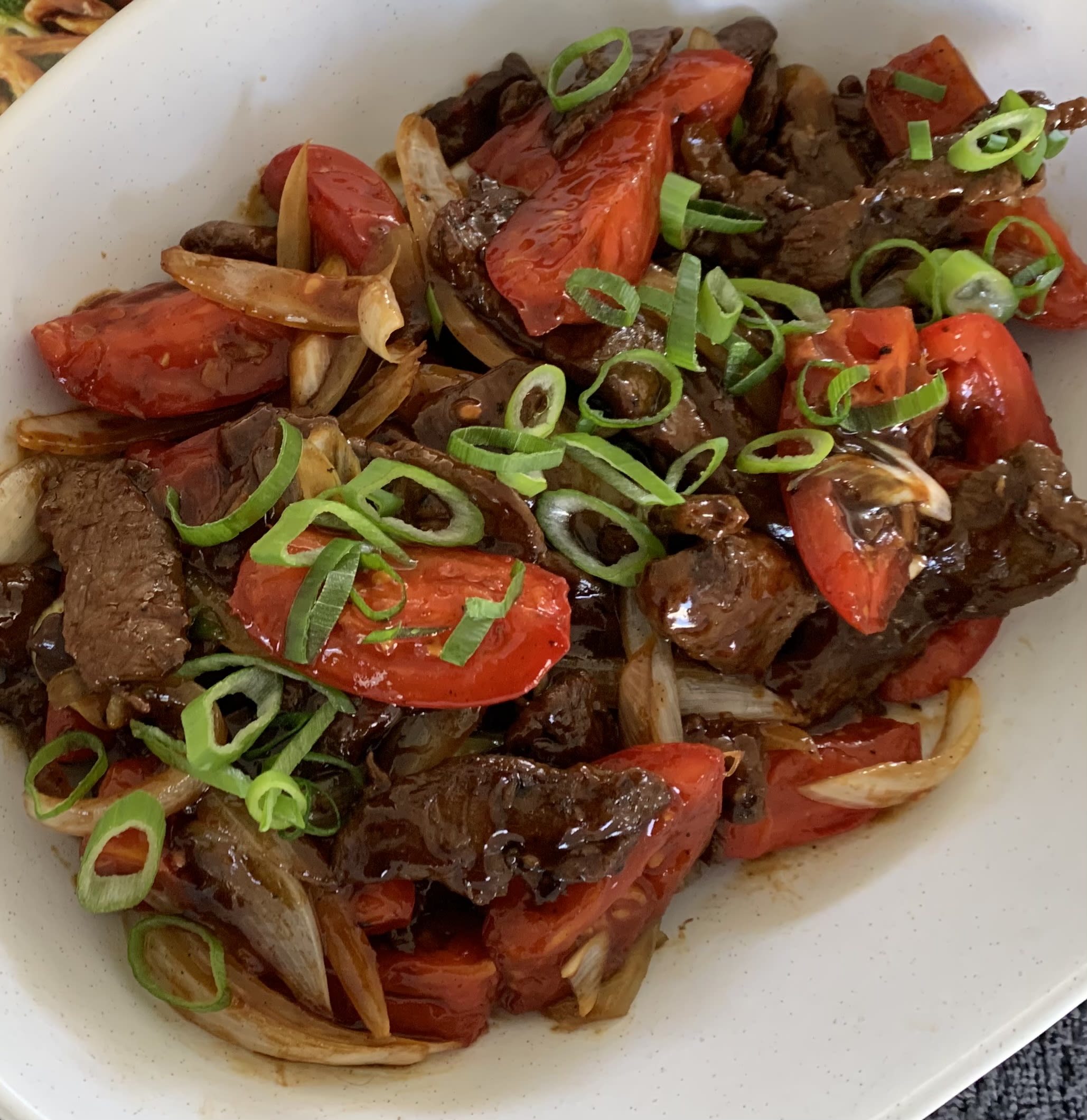 Cantonese Beef and Tomato Stir Fry | bunch