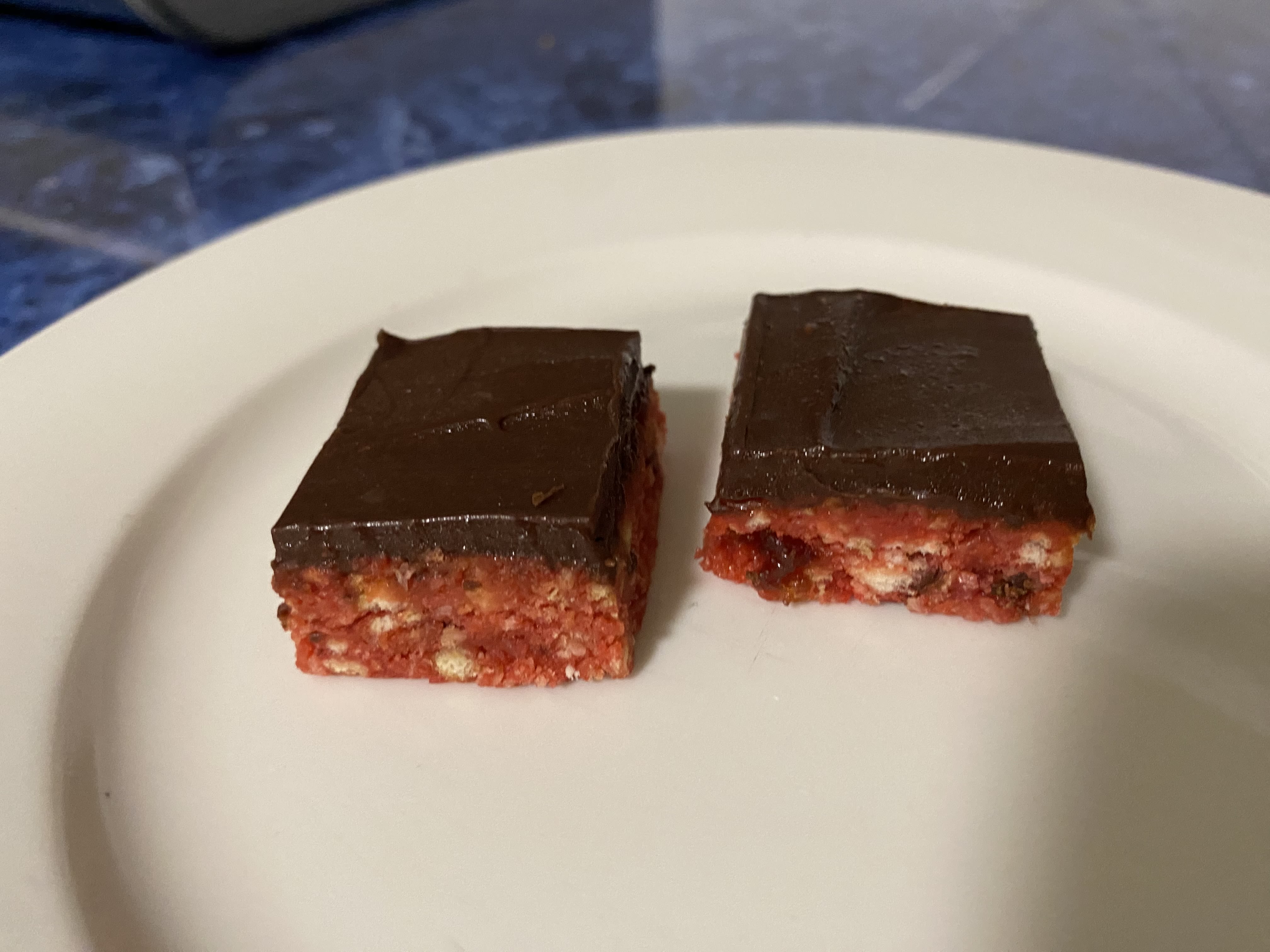 Dark Choc Cherry Slice | bunch