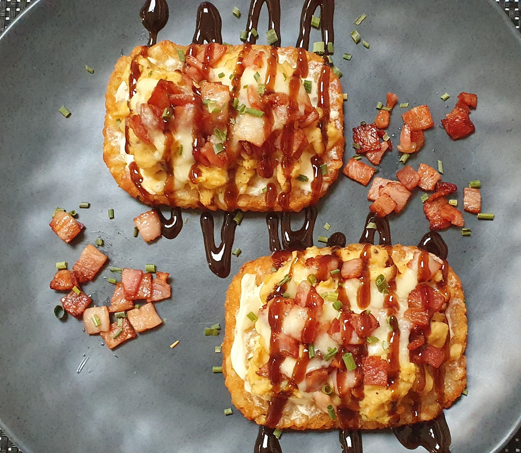 Egg and Bacon Hashbrowns | bunch