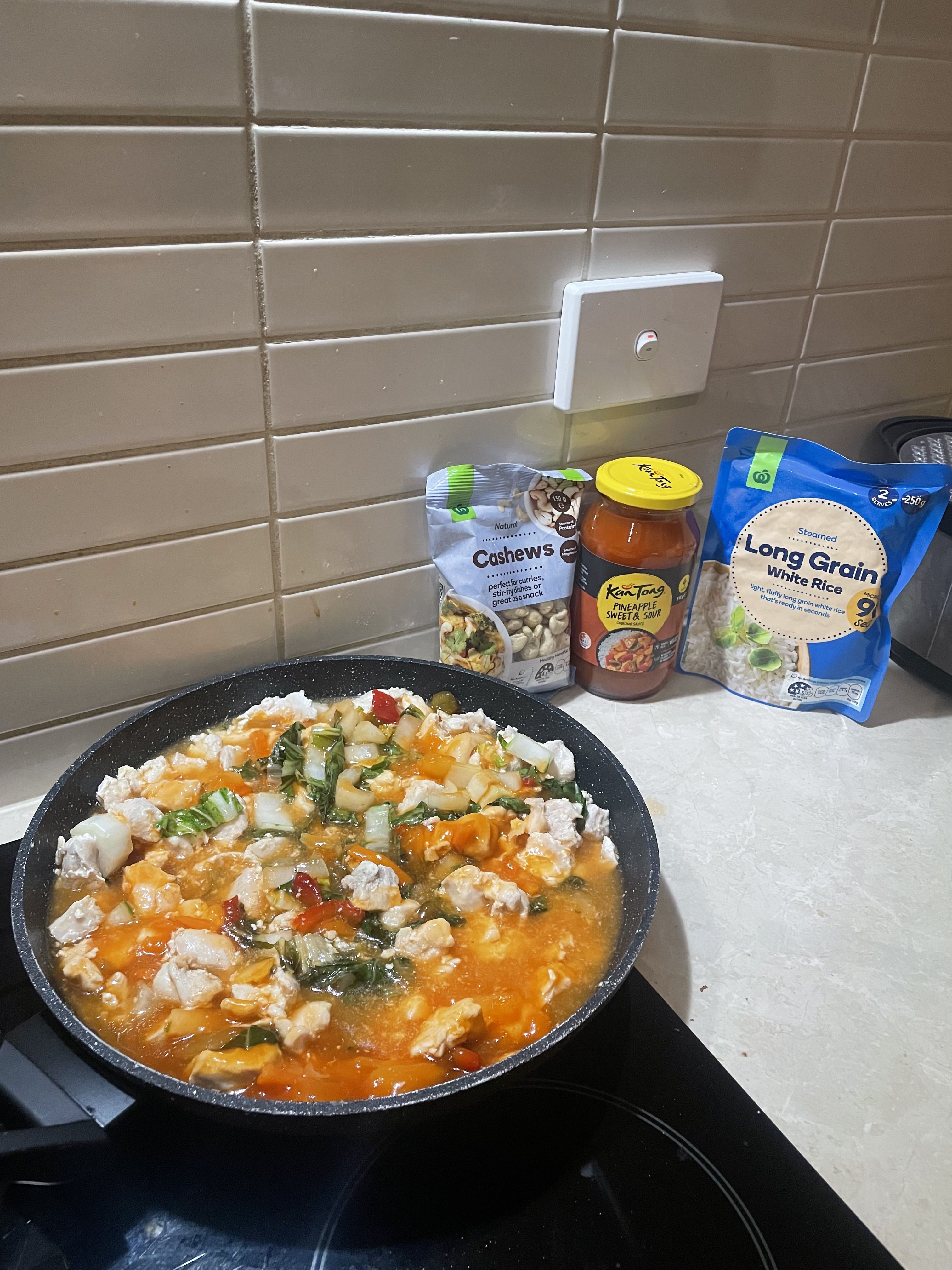 Chicken with Cashews and Bok Choy | bunch