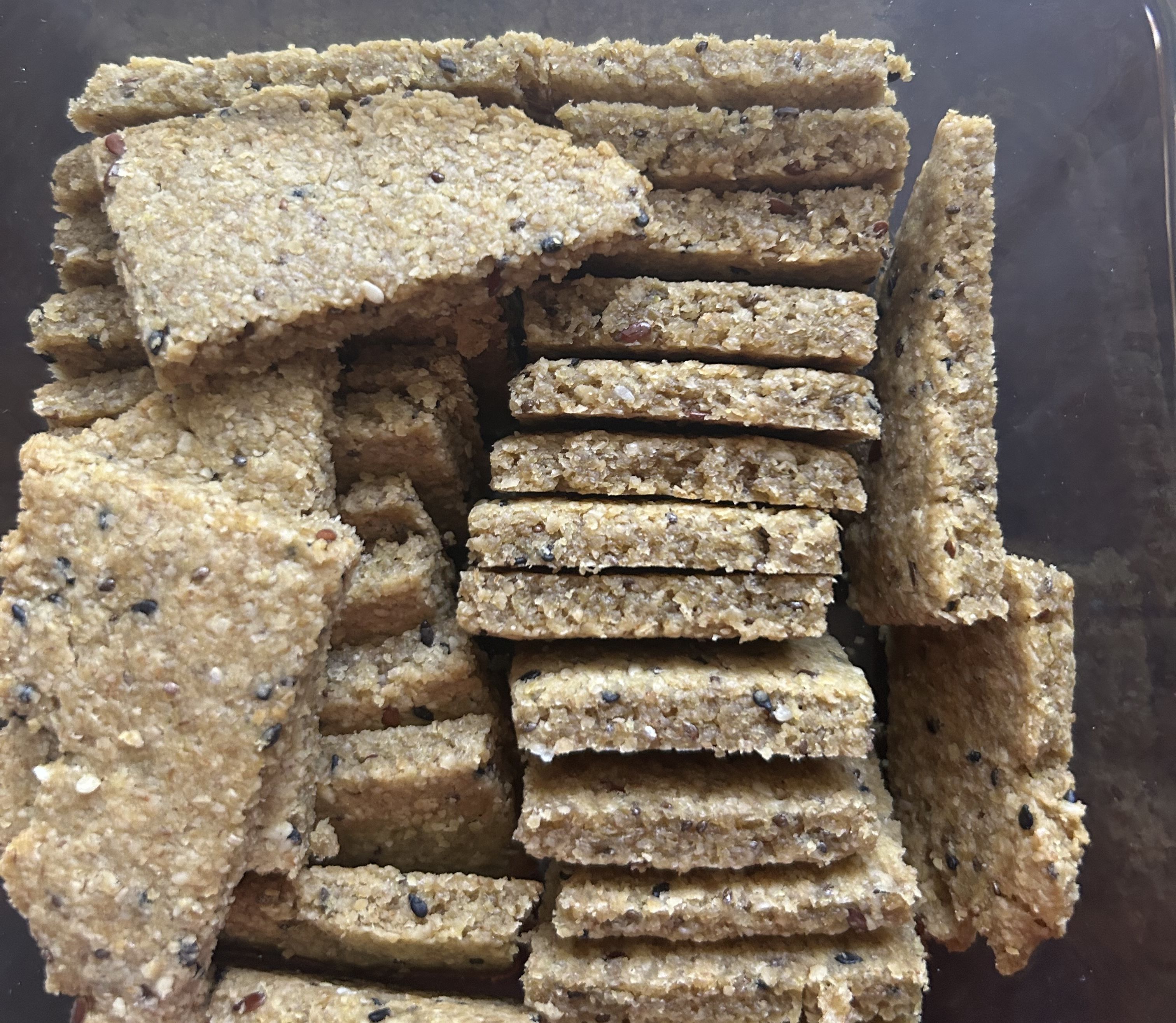 Oat Bran Seed Crackers | bunch