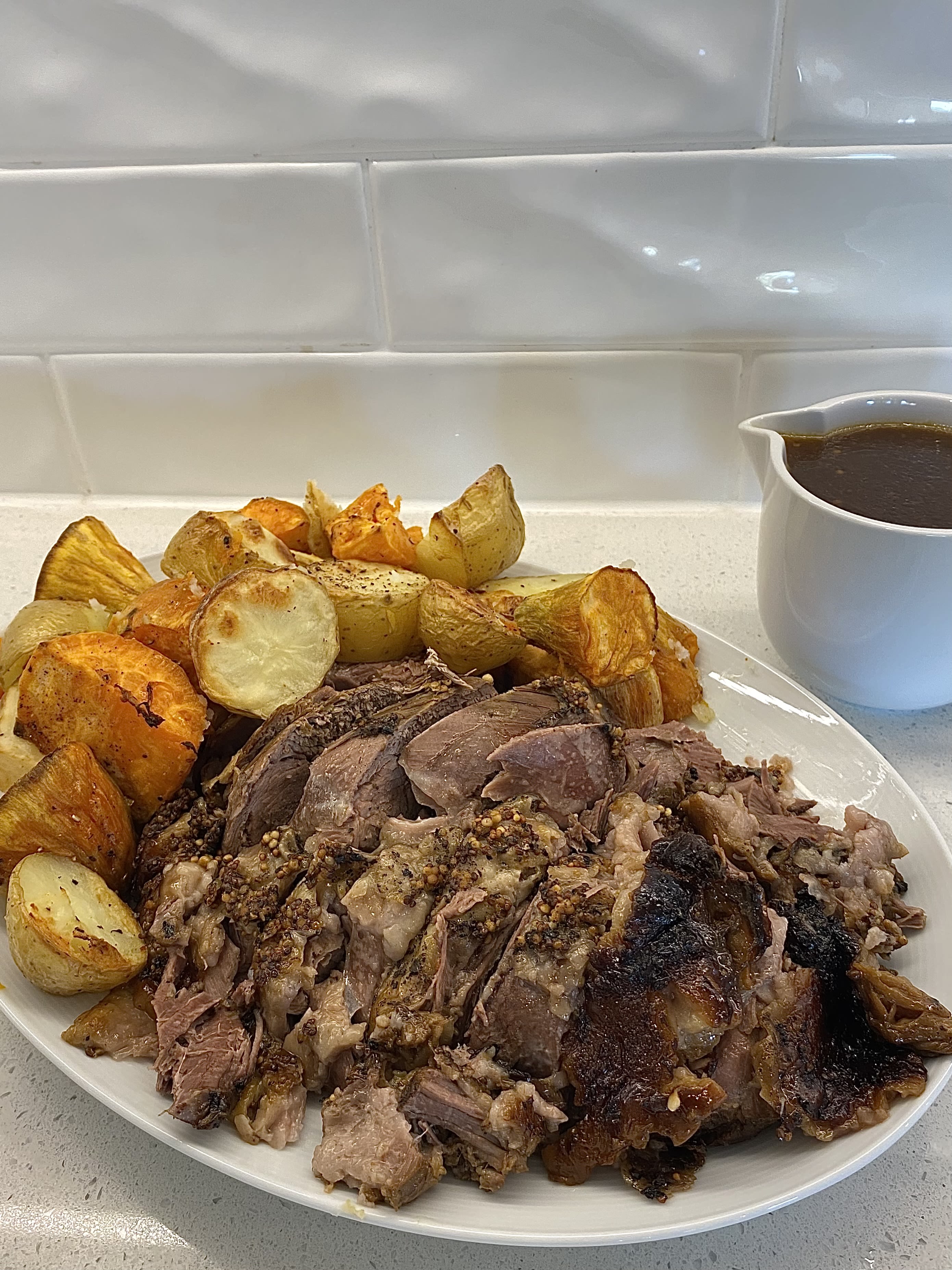 Slow Cooker Mint Jelly Lamb | bunch