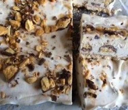 Violet Crumble Bar ice-cream slice | bunch