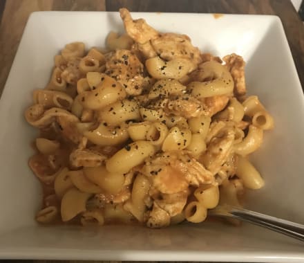 Rose chicken pasta | bunch