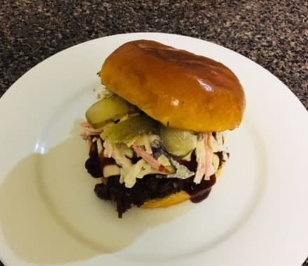 Pulled Beef Cheek Burgers | bunch