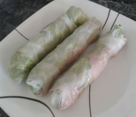 Tuna and Avocado Rice Paper Rolls | bunch