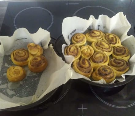 Yeast free cinnamon scrolls | bunch