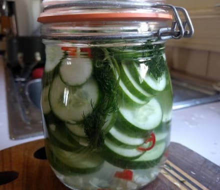 Pickled cucumbers | bunch