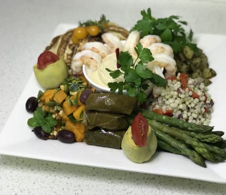 Woolies flavour of The middle east platter | bunch